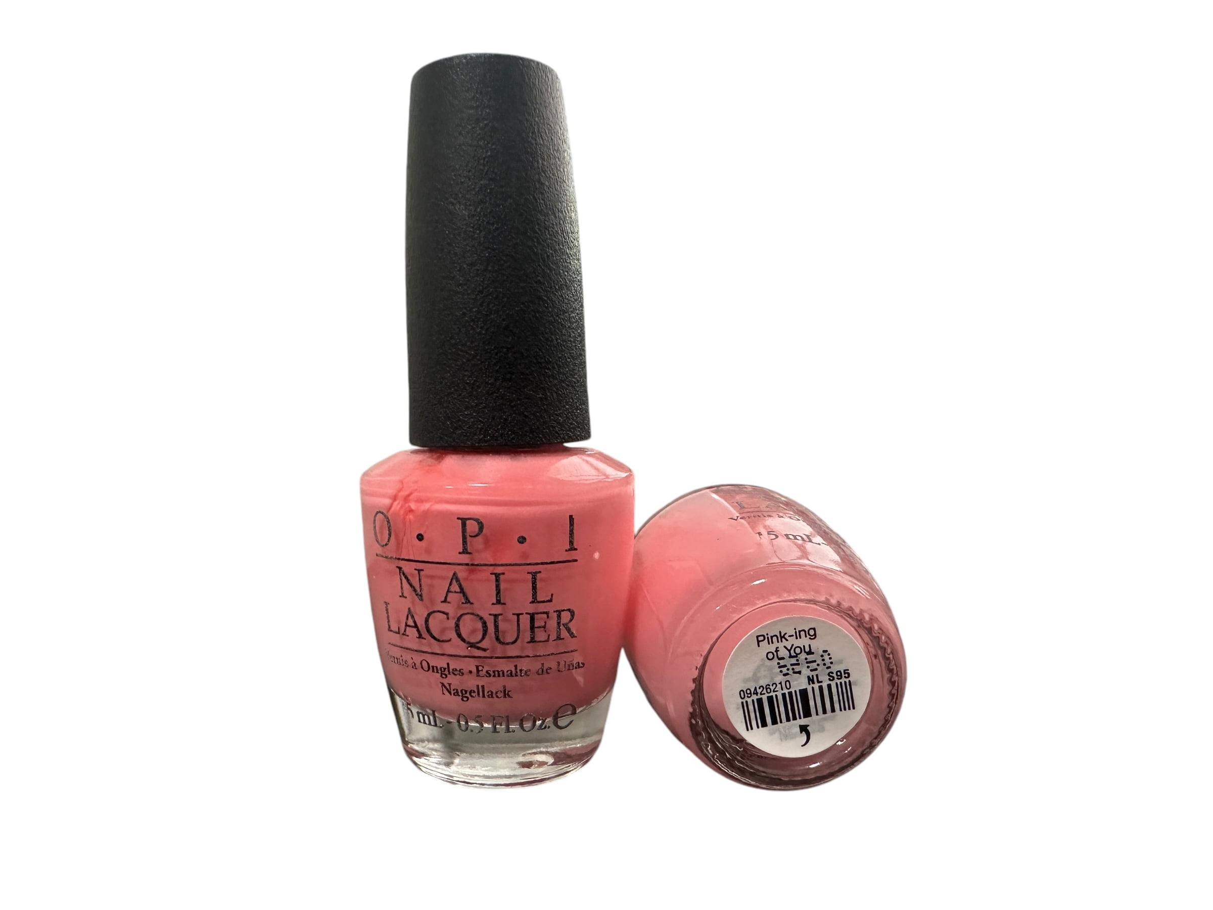 OPI Nail Lacquer Pink-Ing of You (S95) 0.5oz Soft Pastel Pink Polish ...