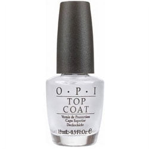 OPI Nail Lacquer Polish .5oz/15mL - Top Coat - Walmart.com