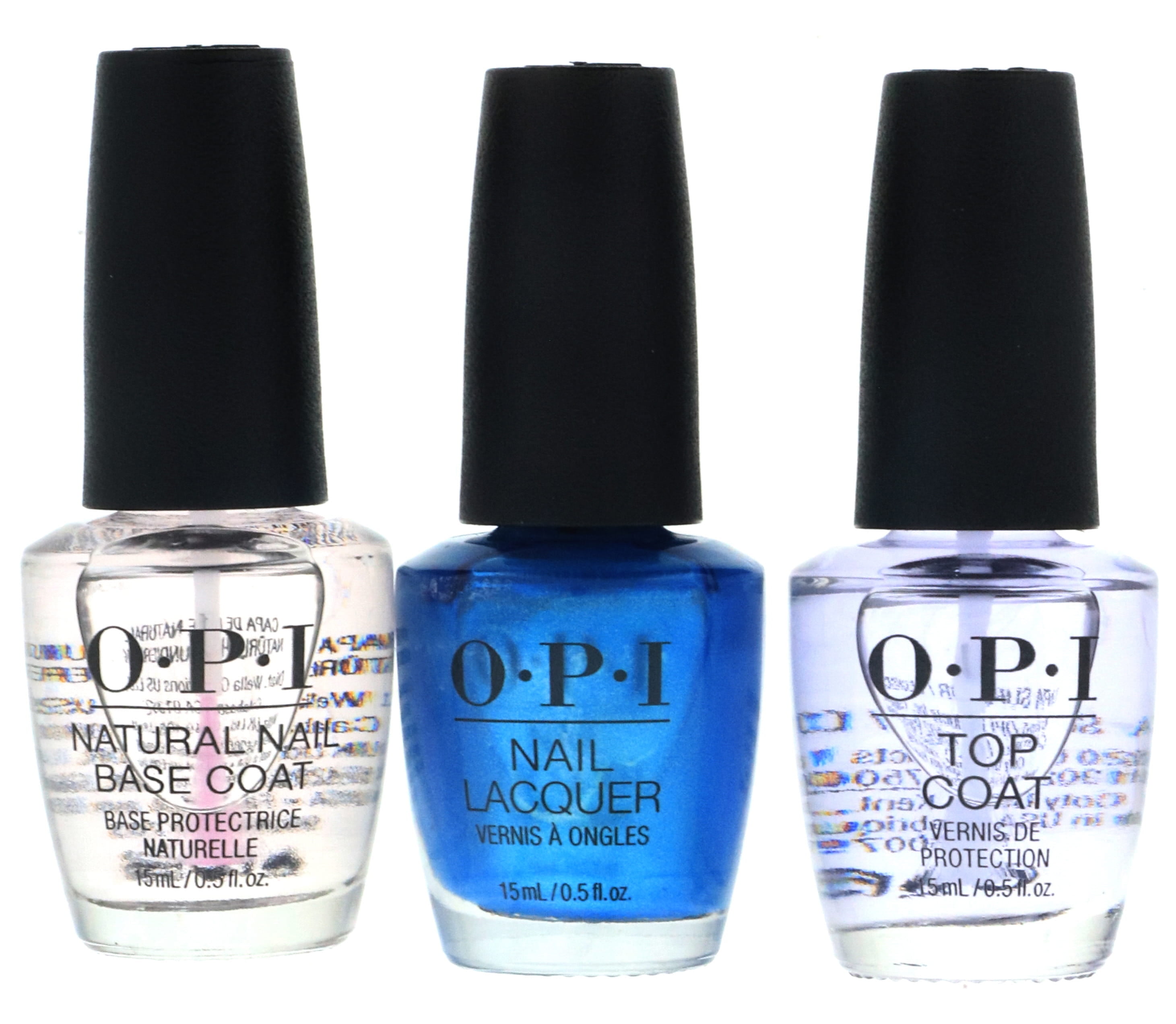 OPI Nail Lacquer Ultimate Nail Trio Set, Teal the Cows Come Home Color ...