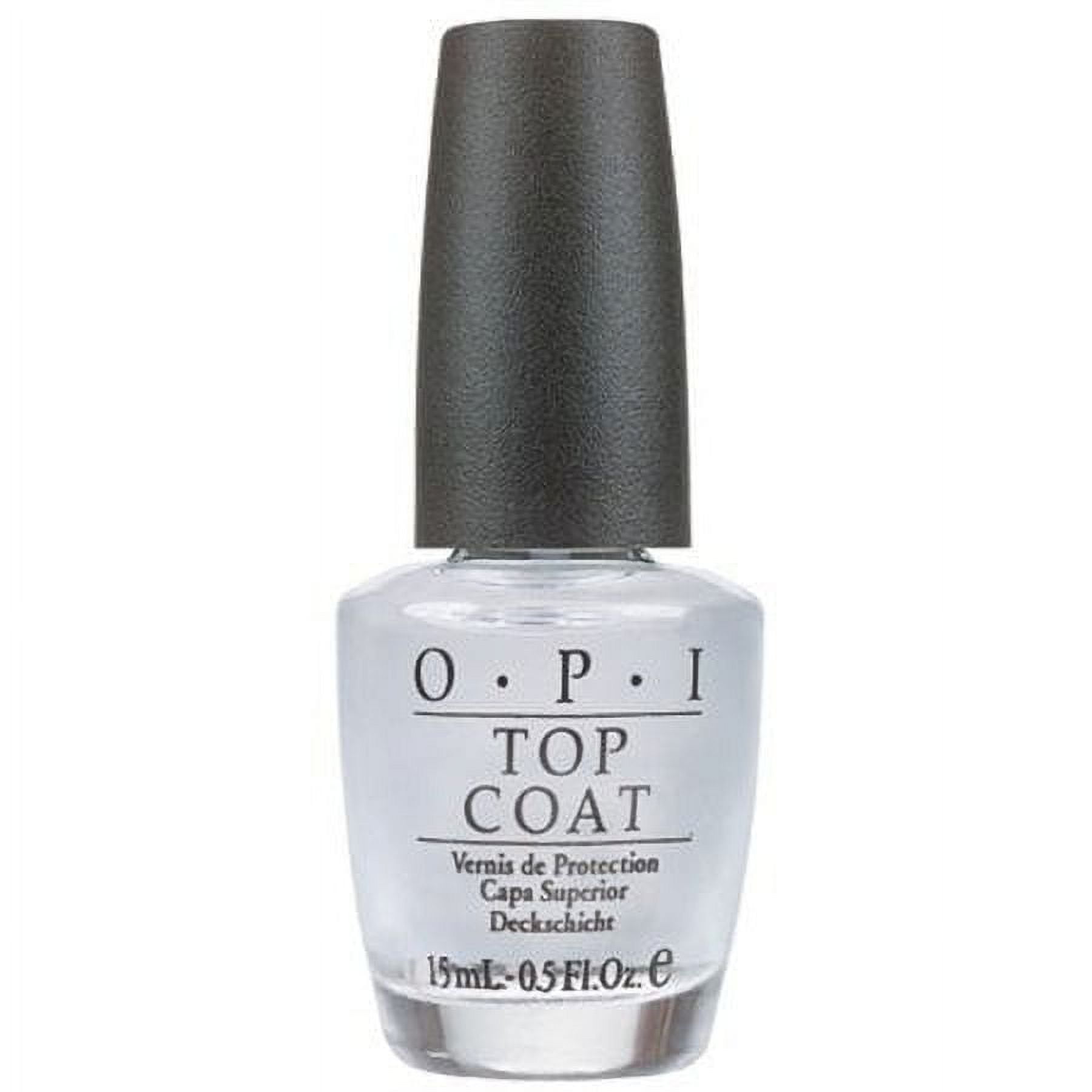 OPI High-Gloss Clear Top Coat Nail Polish, 0.5 Oz - Walmart.com
