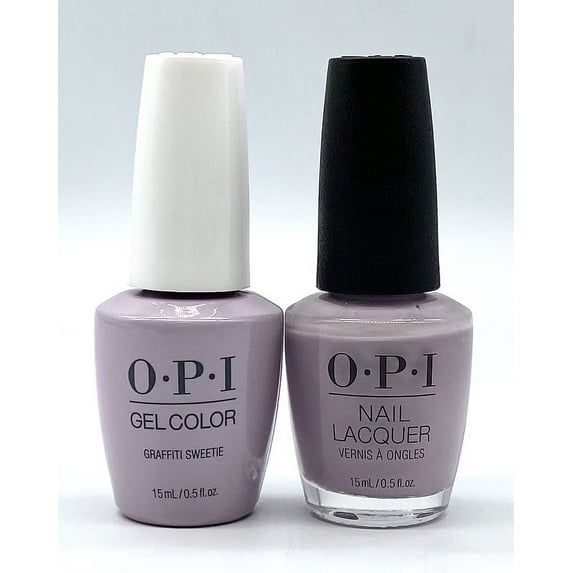 OPI Nail Polish & GelColor Gel Nail Polish Duo Set - LA02 - Graffiti ...
