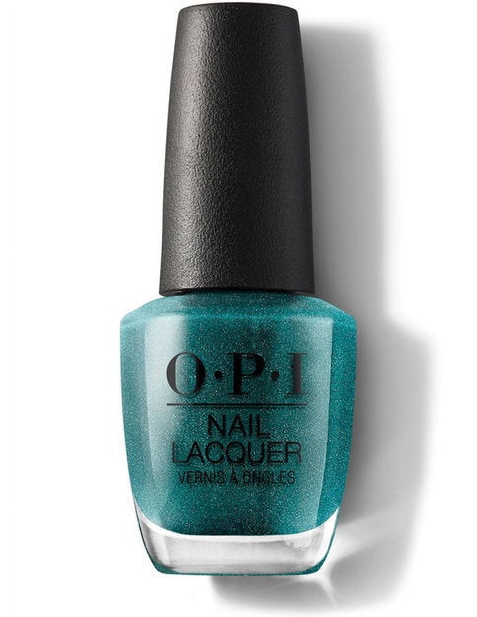 OPI Nail Polish, H74 This Color's Making Waves, Chrome Shimmer Finish ...