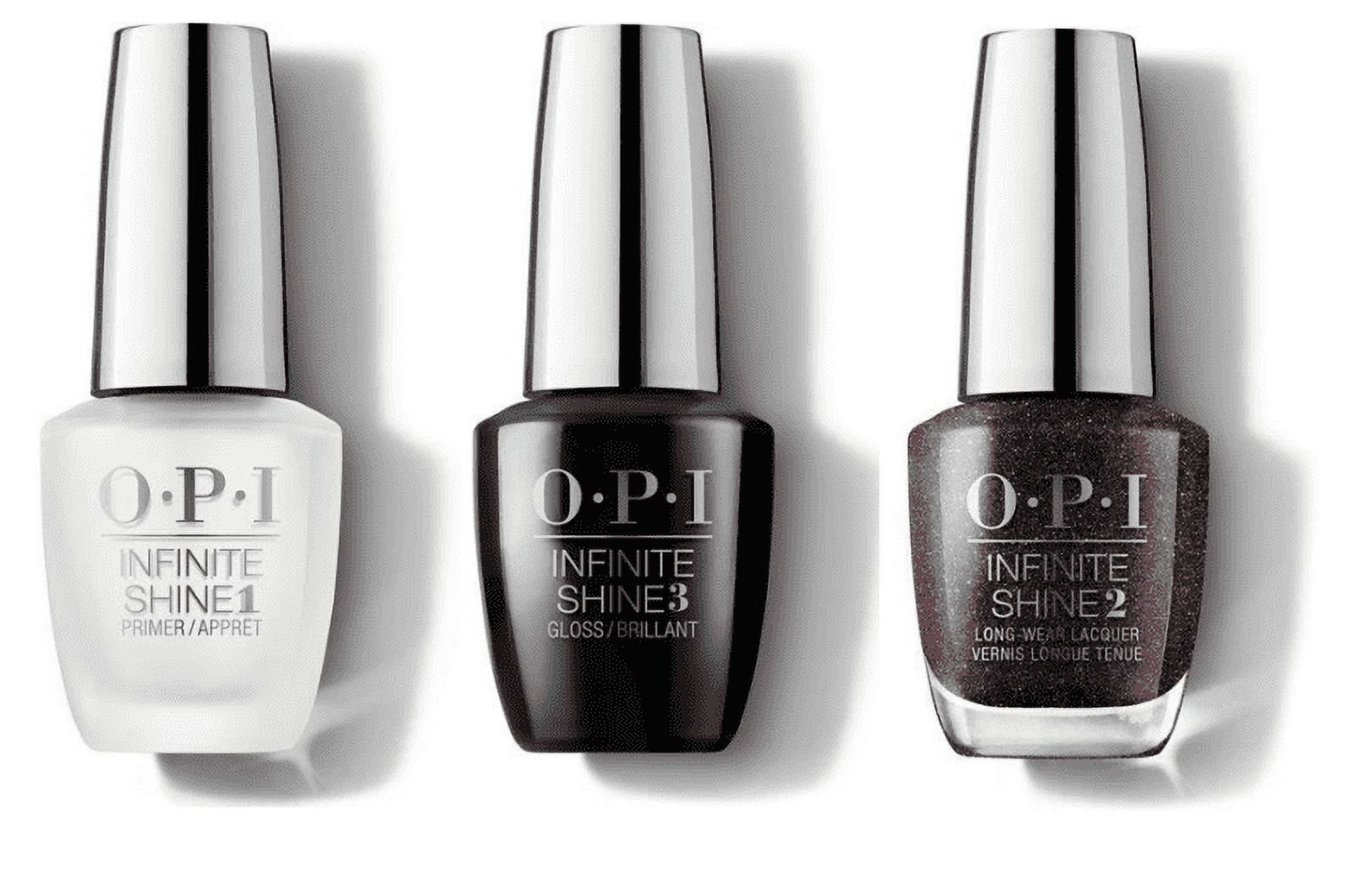 OPI Nail Polish Lacquer Infinite Shine 3 CT Combo - Base, Top + My ...