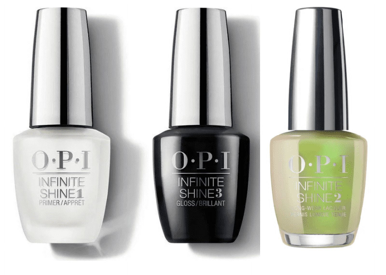 OPI Nail Polish Lacquer Infinite Shine 3 CT Combo - Base, Top + OLIVE ...