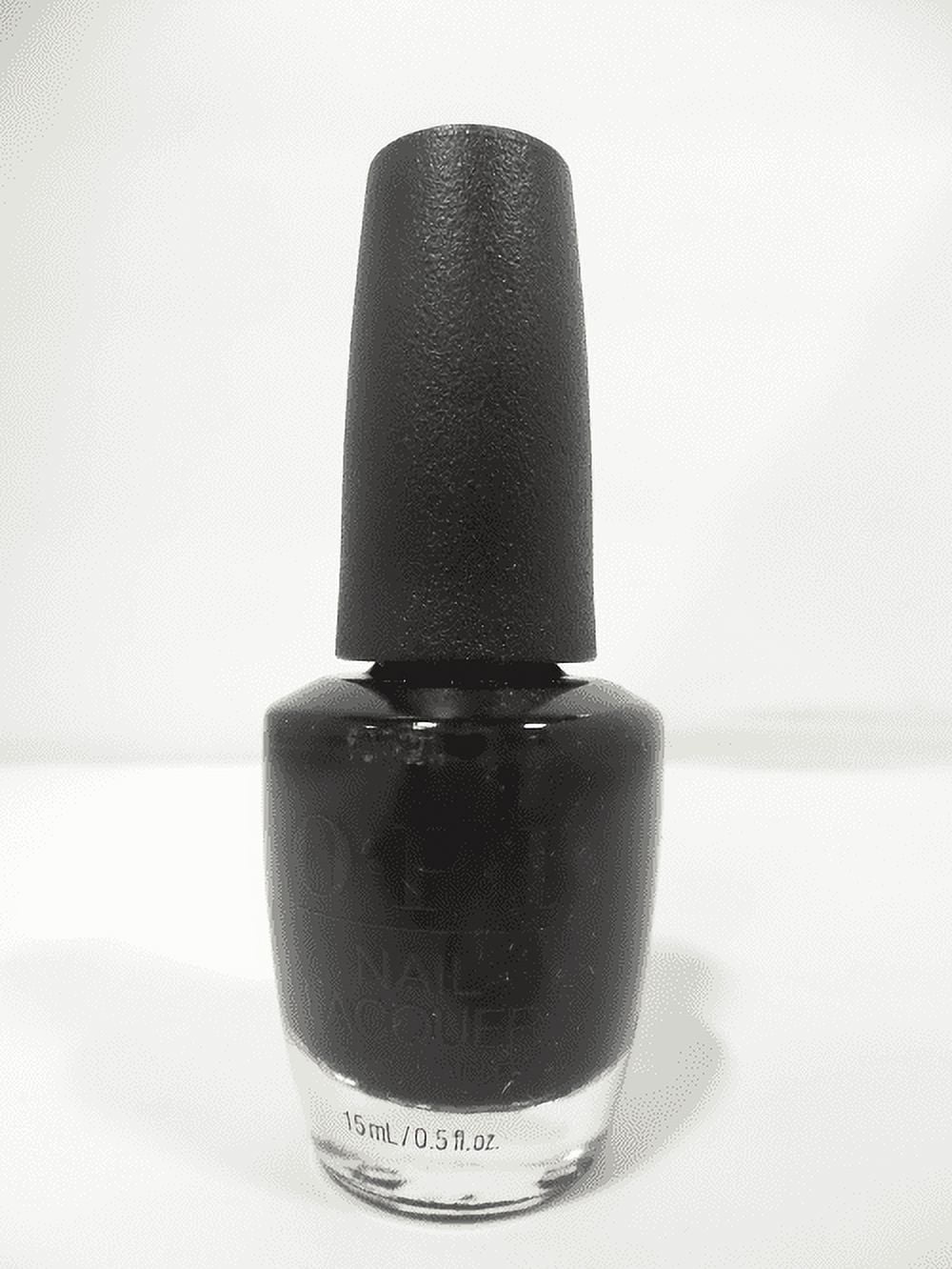OPI Nail Polish, # T02 Black Onyx Nail Polish 0.5 Oz - Walmart.com