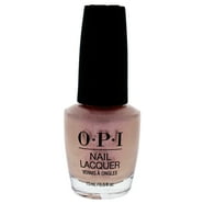 OPI Nail Lacquer Polish, Over the Taupe B85, Chip-Resistant, 0.5oz 15mL ...