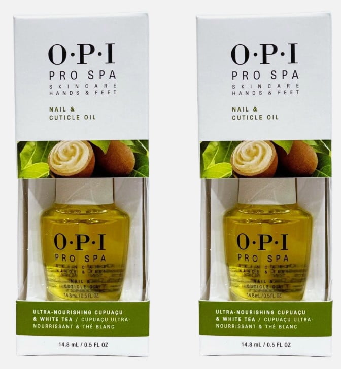 OPI Pro Spa - Nail & Cuticle Oil 14.8 mL / 0.50 oz - PACK OF 2 ...