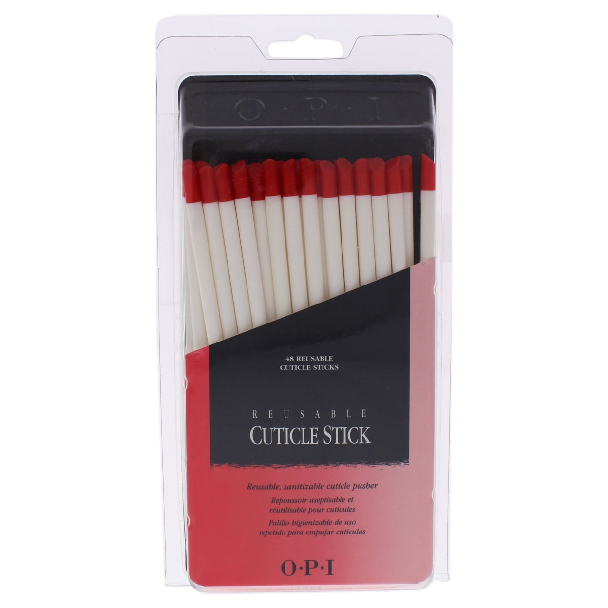 OPI Reusable Wooden Cuticle Pusher Sticks, 48 Pieces - Walmart.com
