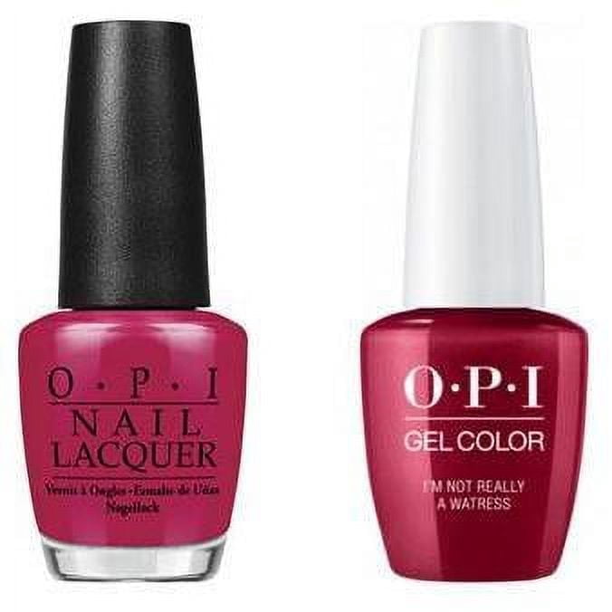OPI Soak-Off GelColor Nail Polish, Matching Lacquer, I'M NOT REALLY A ...