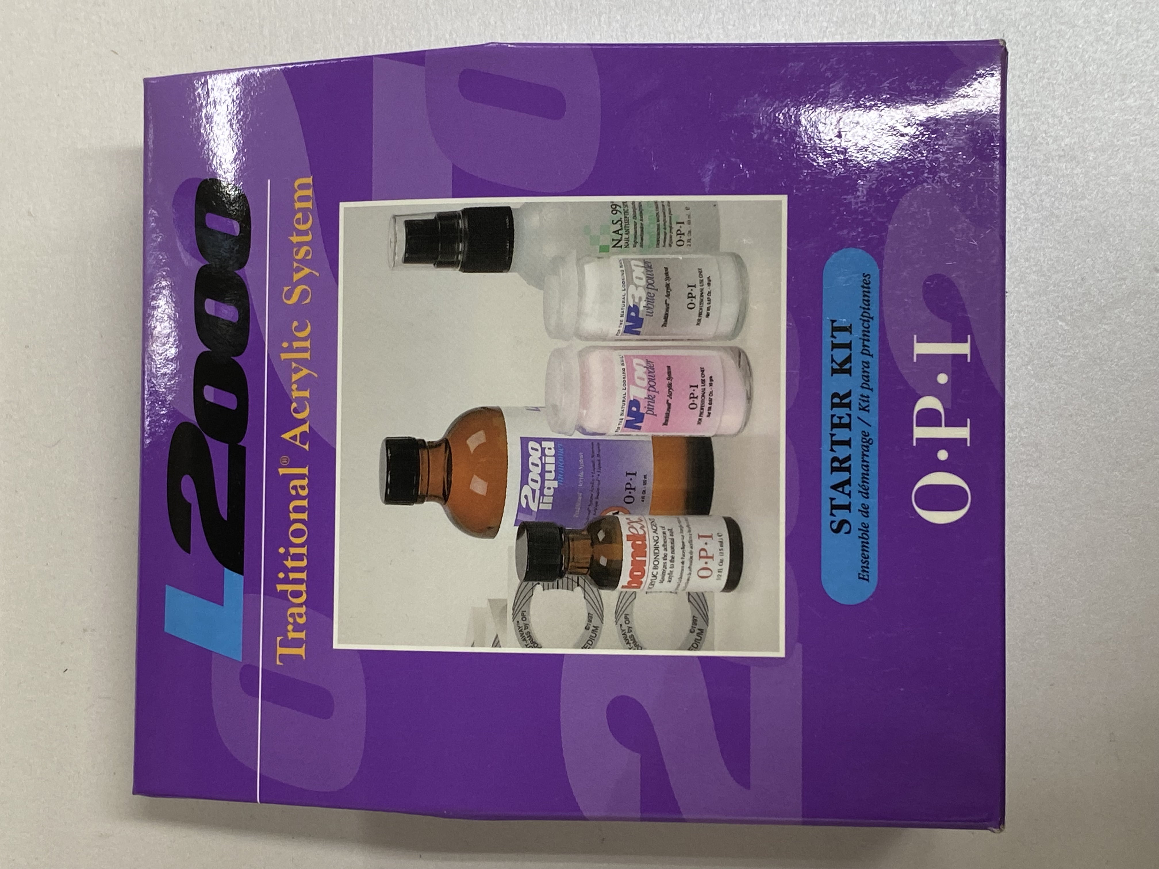 OPI Nail Fingernail Traditional Acrylic System L2000 Starter Kit ...