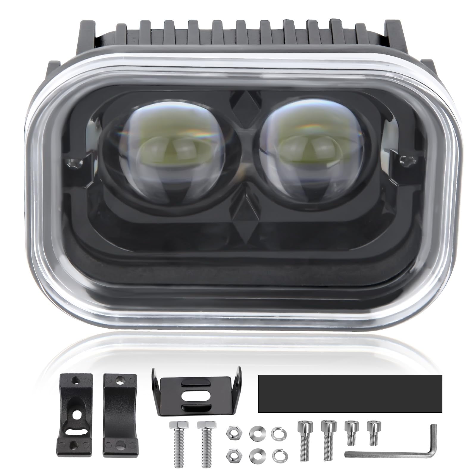 OPL5 4 inch Universal MSF2 Motorcycle Led Driving Lights Running Lights ...