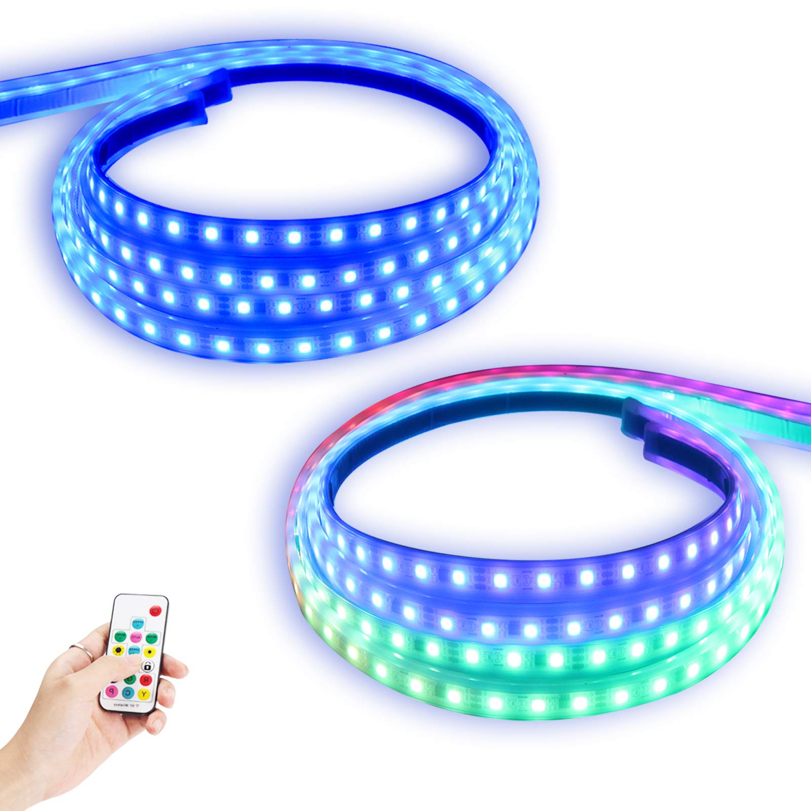 OPL5 Dream Color 2Pcs RRF12 Truck LED Running Board Lights Sequential ...