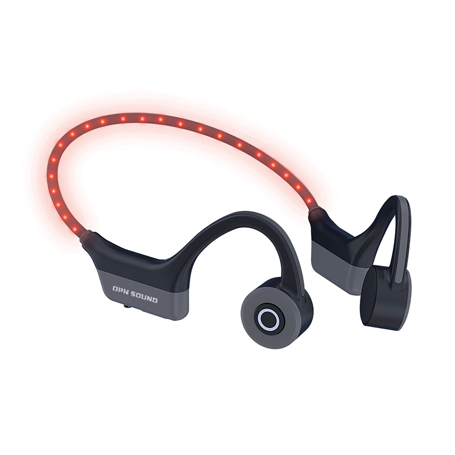 OPN Sound OS4000BL Dashlyte Bluetooth Bone-Conduction LED-Neckband ...