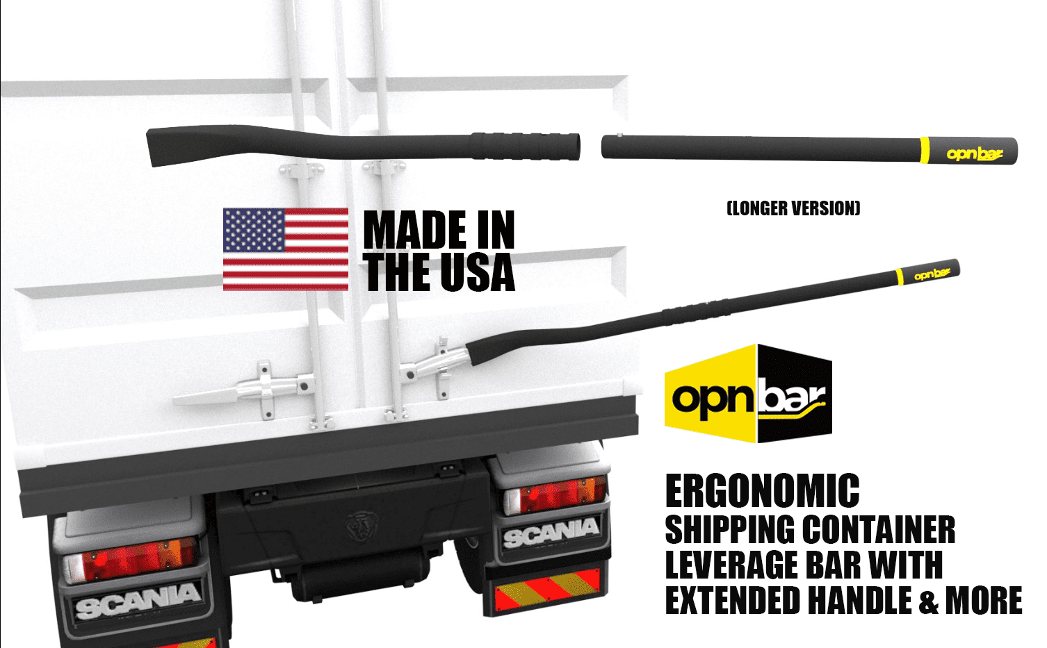 OPNBar Cheater Bar V4 with Detachable-add-on, Long Handle Shipping ...