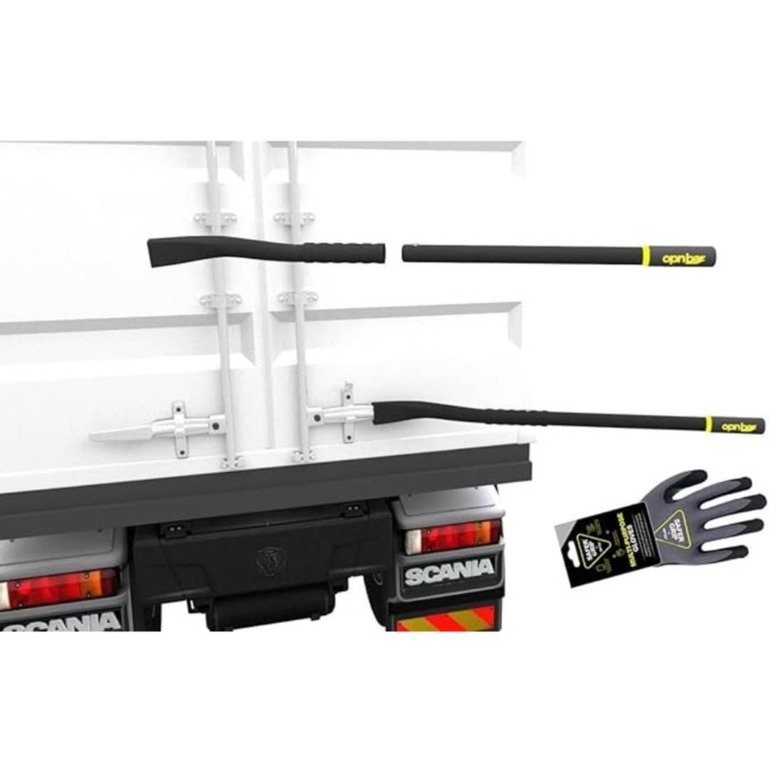 OPNBar Cheater Bar V4 with Detachable-add-on Short Handle & Grip Gloves ...