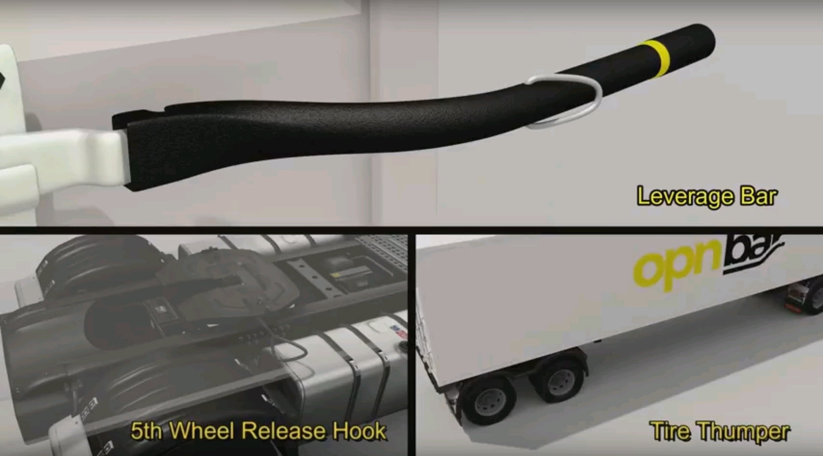 SCS International Opnbar Truck Safety Tool - Leverage Bar, Tire Thumper ...