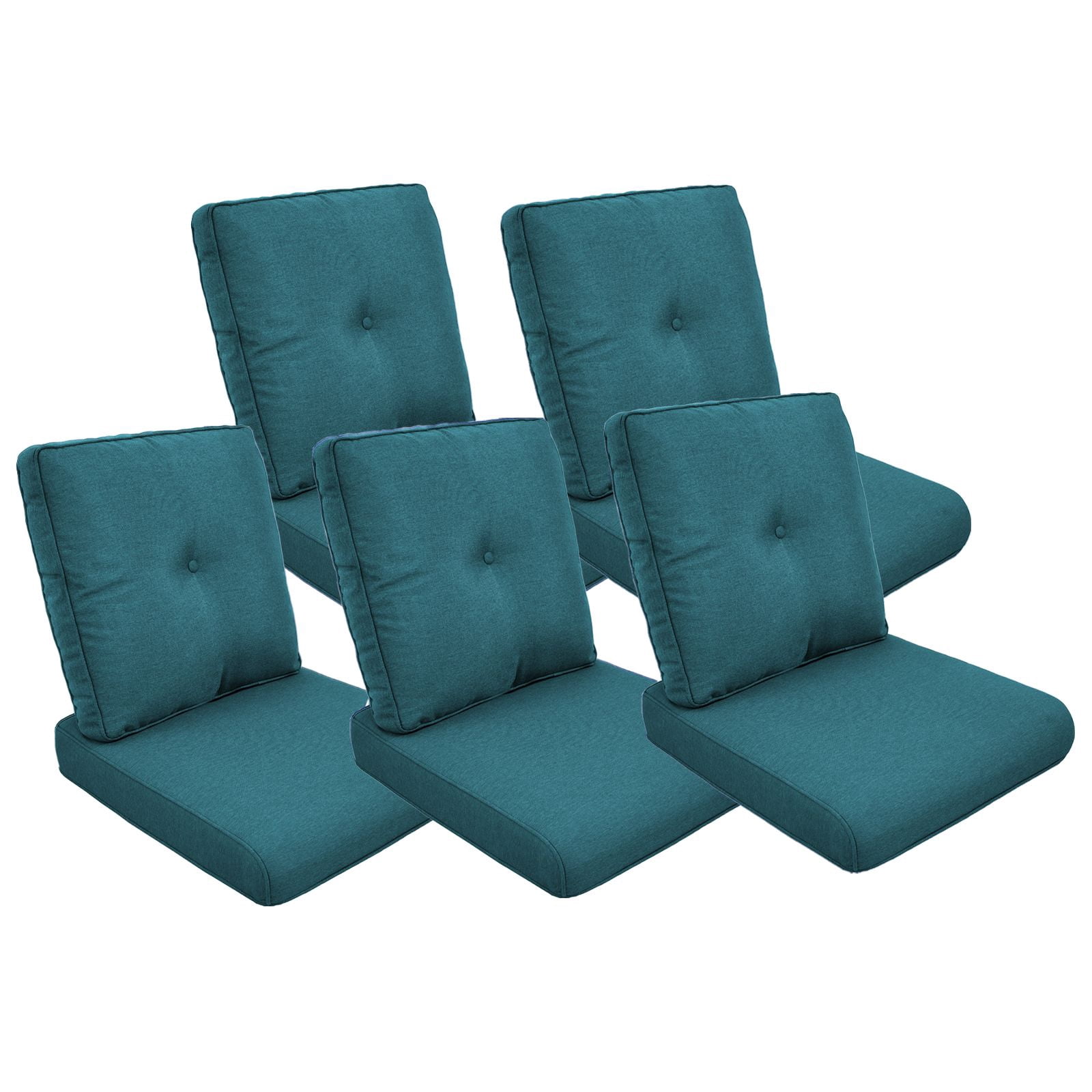OPOHORO Outdoor 10-Piece Deep Seat Cushion,25"x 22", Water Resistant ...