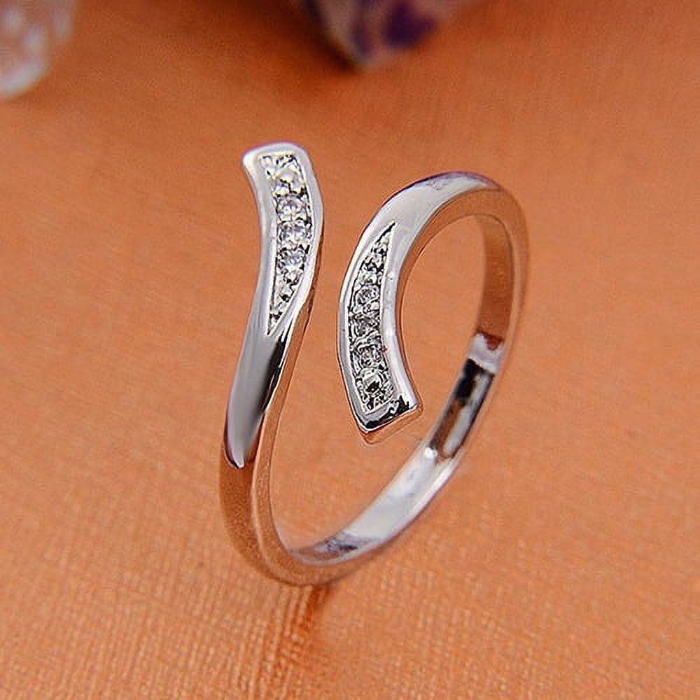 OPOLSKI 2Pcs Hot Fashion Charm Women's Natural 925 Sterling Silver ...