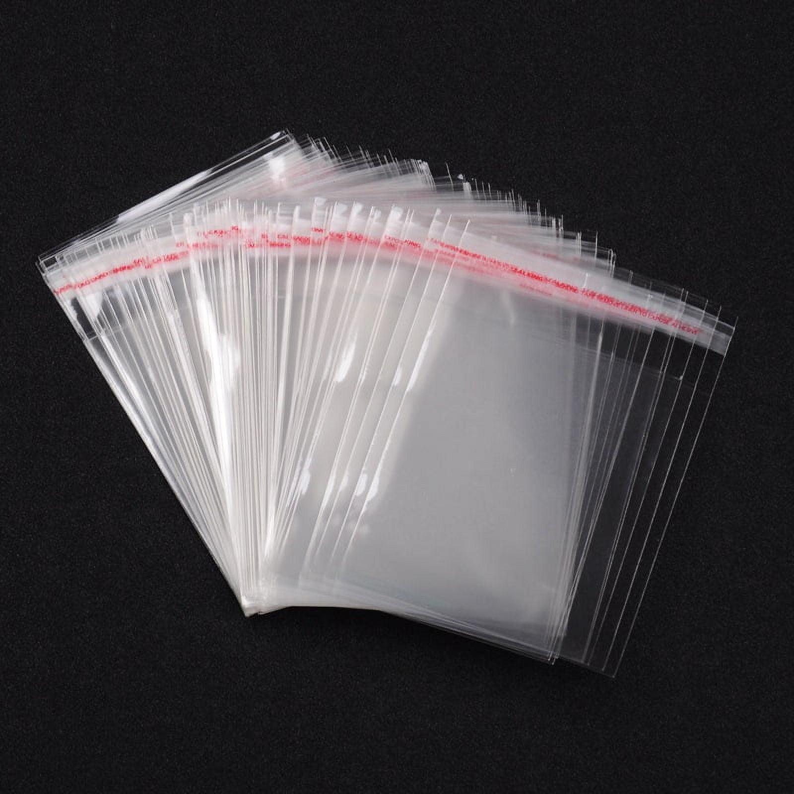 OPP Cellophane 1000 pc Rectangle Cellophane Bags Clear 10.5x7cm ...