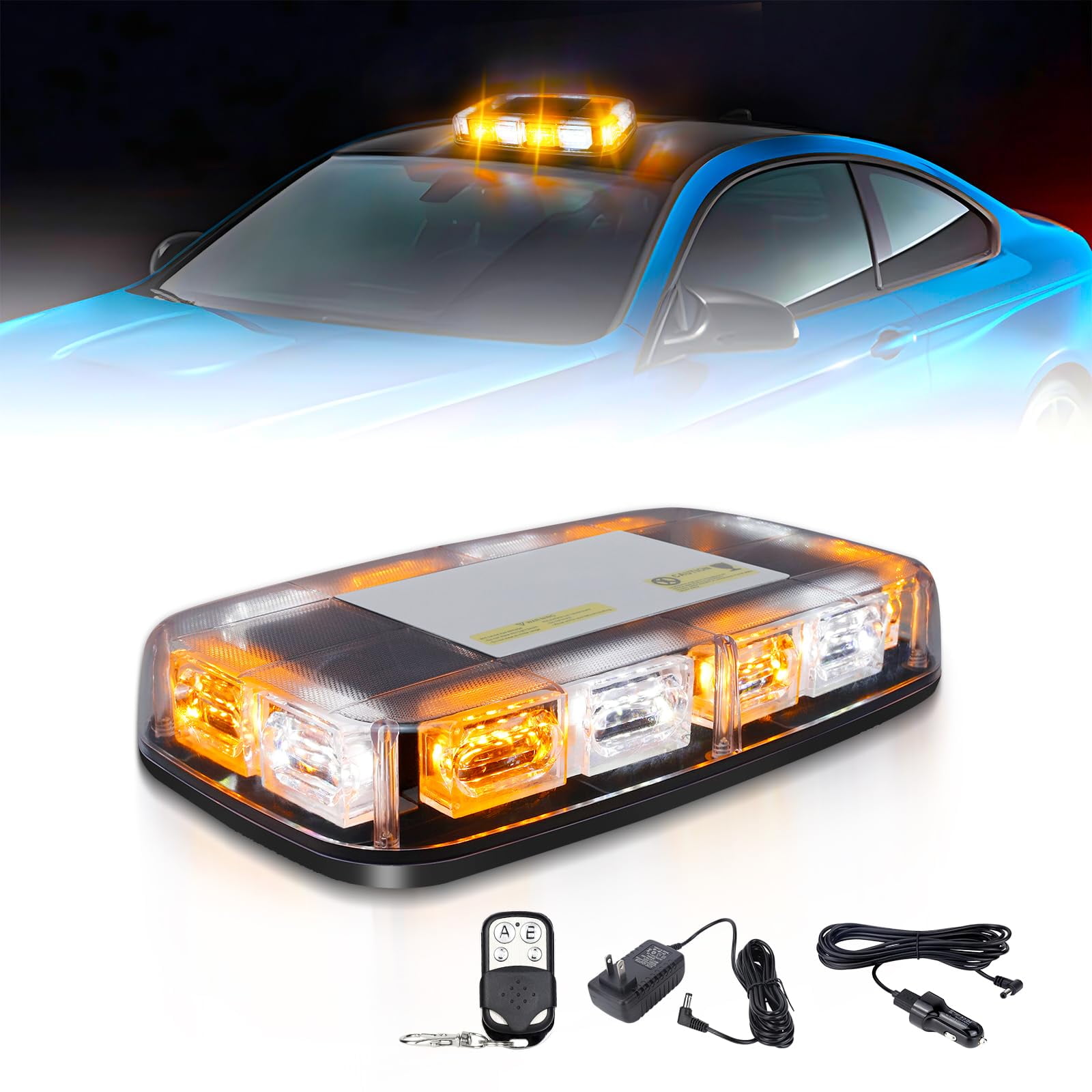 OPP ULITE Remote Control IFF17 Led Strobe Light Wireless Battery, 17 Flashing Mode, High Low ...