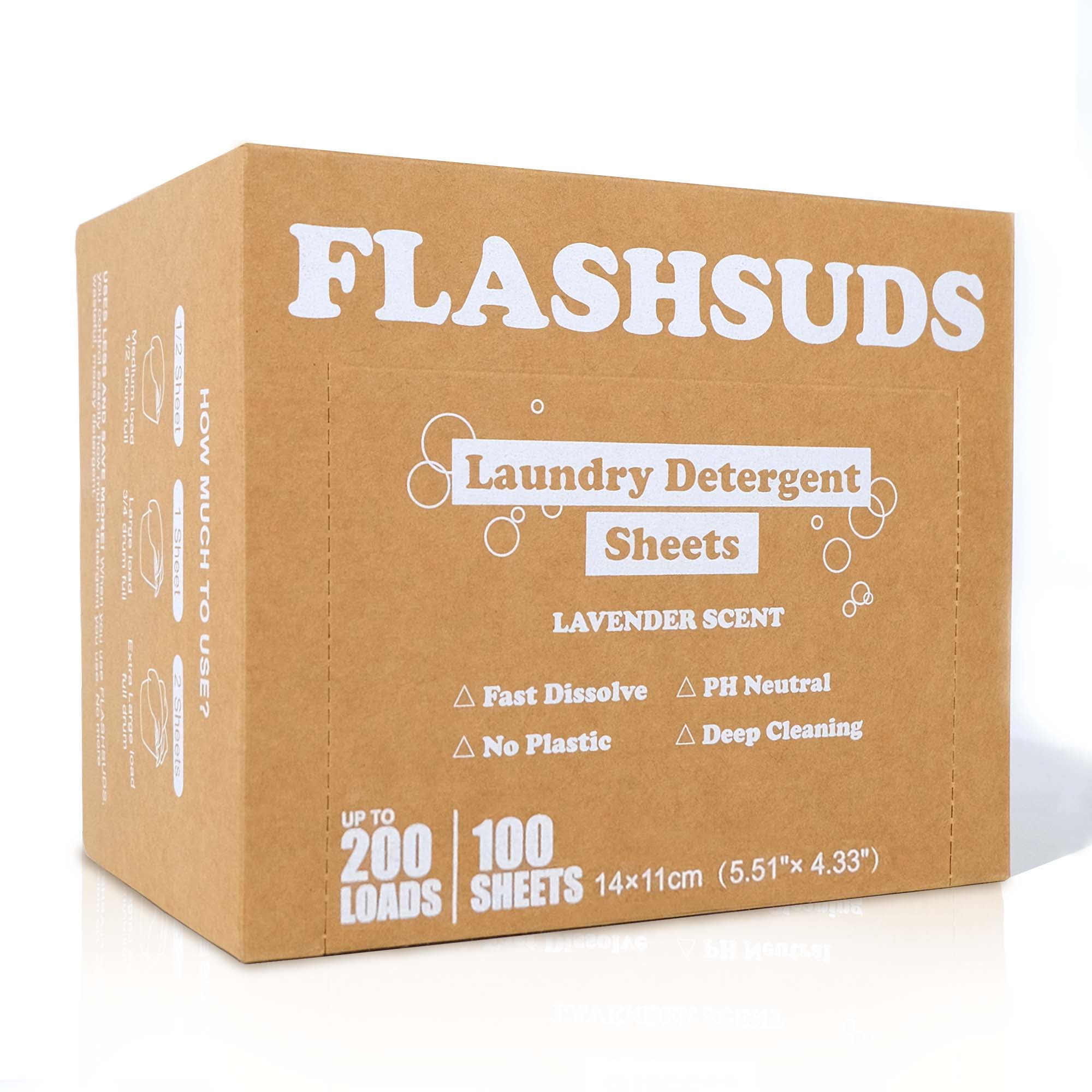 OPPEAL Laundry Detergent Sheet,HE Compatible,Completely Dissolve,Gentle ...