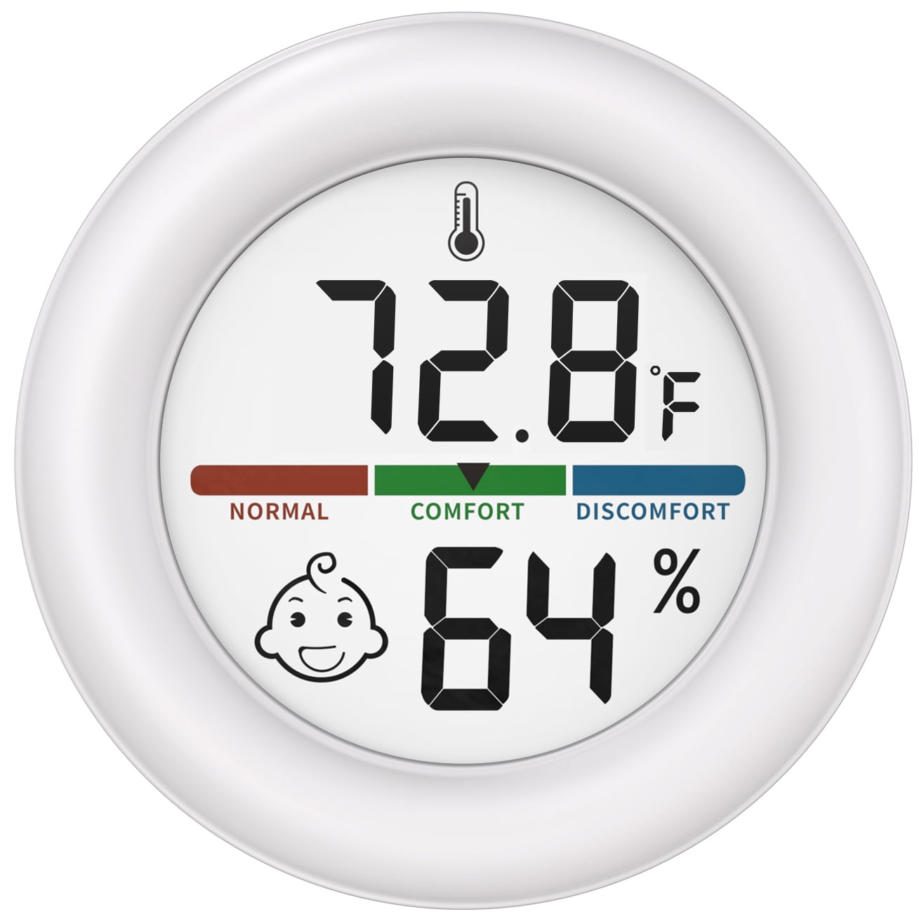 OPPERD Digital Hygrometer Thermometer with Temperature and Humidity ...