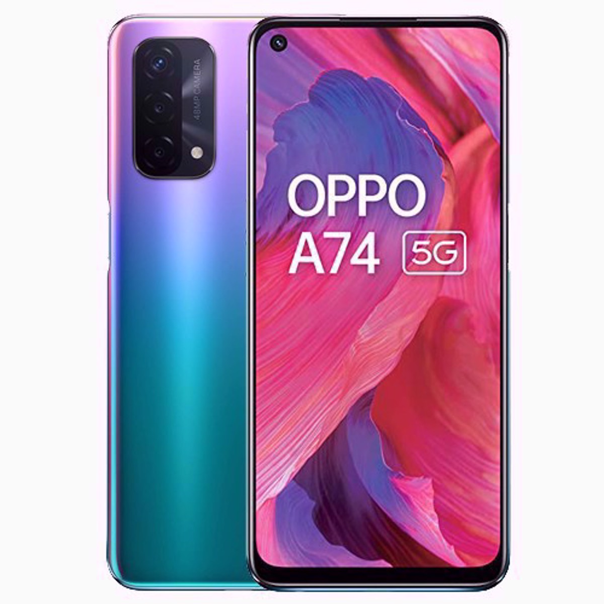 OPPO A74 DUAL SIM 128GB ROM + 6GB RAM (GSM Only | No CDMA) Factory Unlocked 5G Smartphone ...
