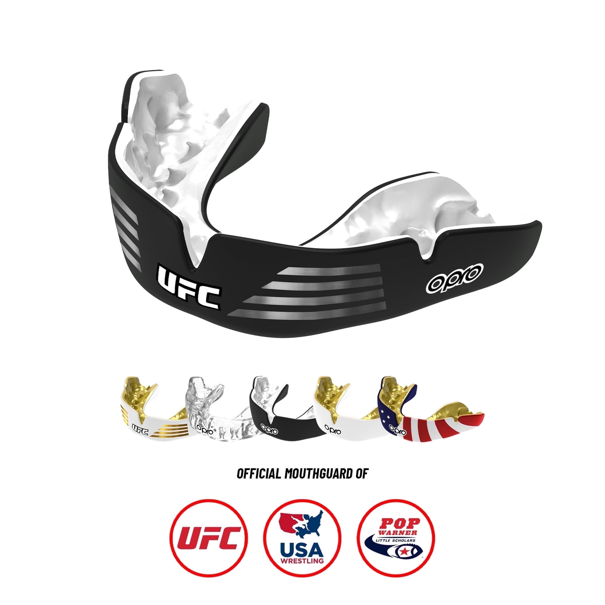 OPRO Instant Custom-Fit UFC Mouthguard - Mouth Guard For Boxing, MMA ...