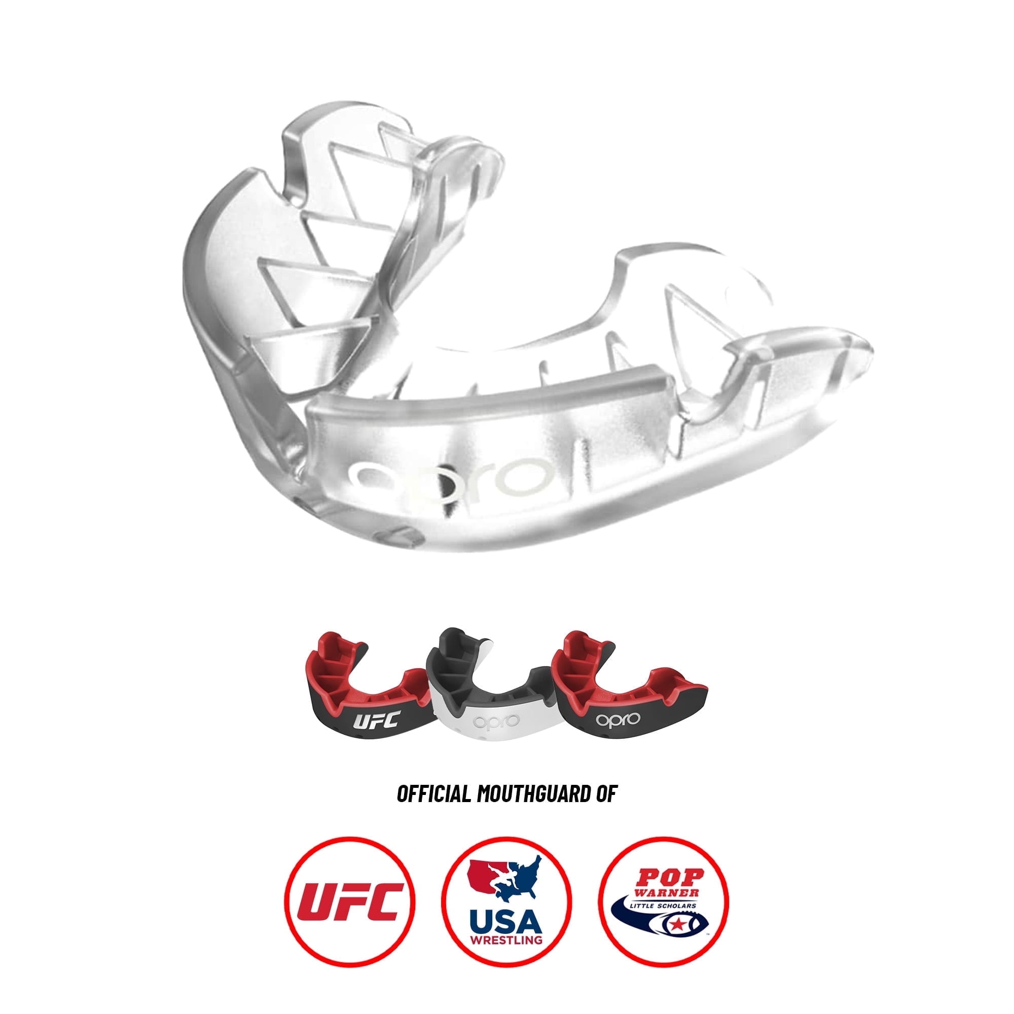 OPRO Silver Level Mouth Guard – Mouthguard for Boxing, MMA & Football ...