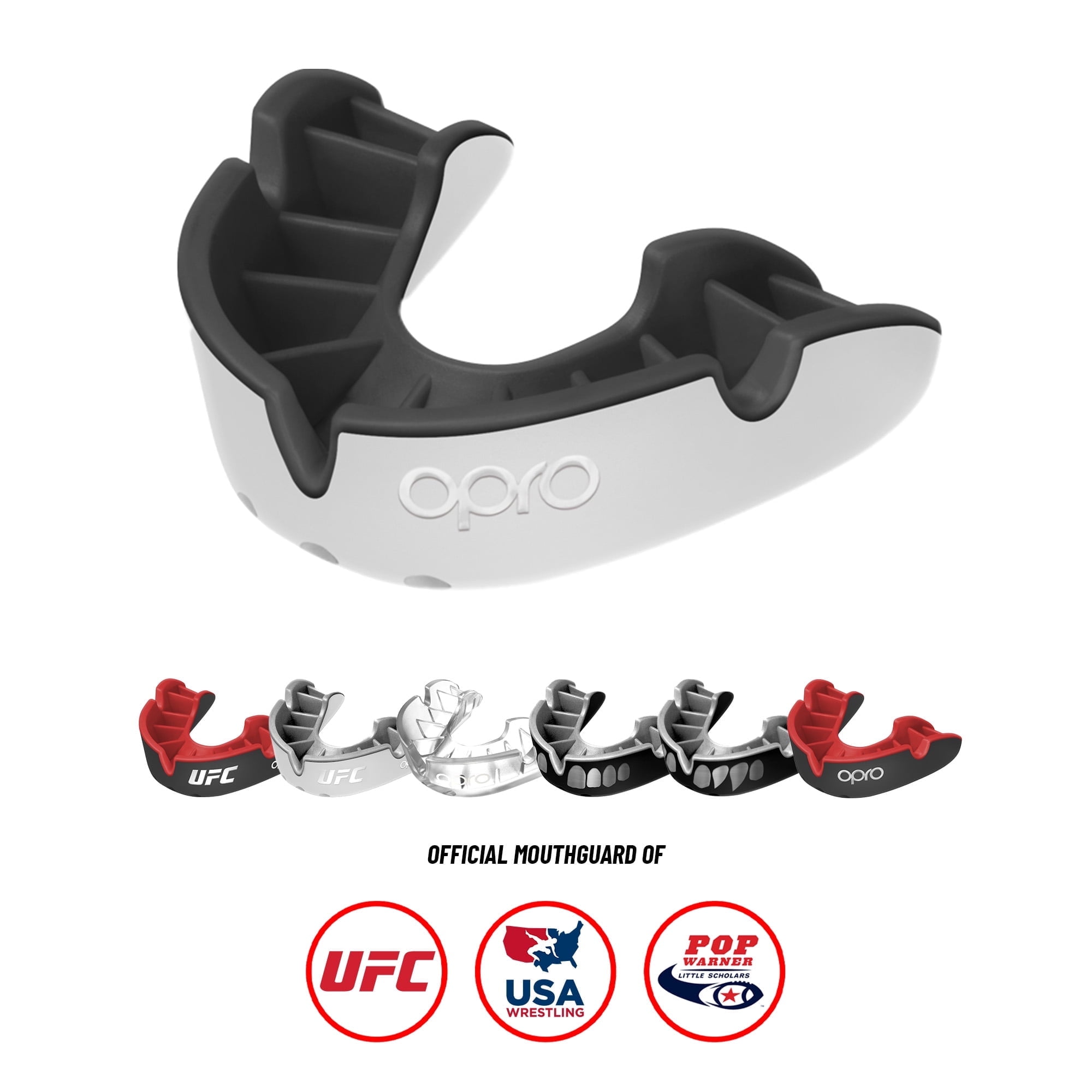 OPRO Silver Level Mouth Guard – Mouthguard for Boxing, MMA & Football ...