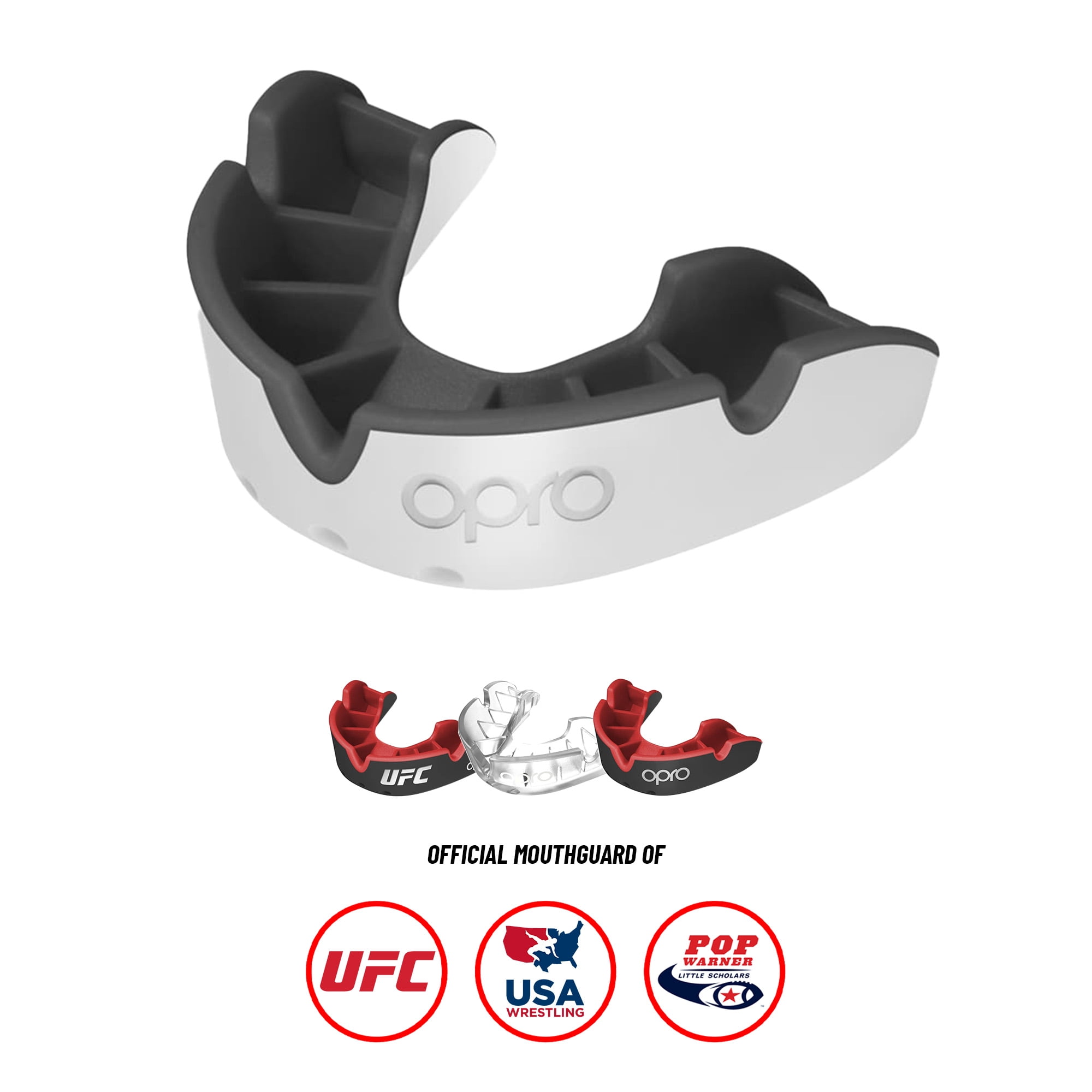OPRO Silver Level Mouth Guard – Mouthguard for Boxing, MMA & Football ...