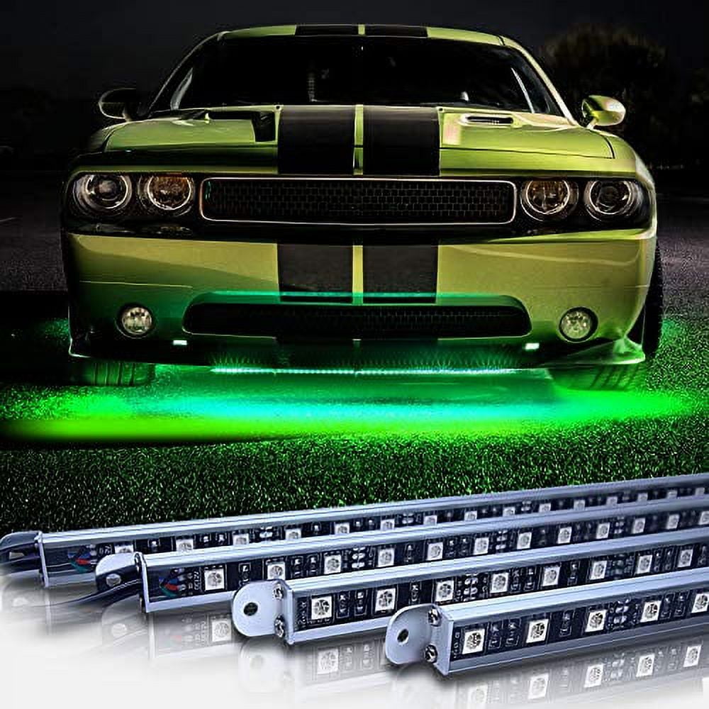 OPT7 Aura Aluminum Underglow LED Kit, Wireless Remote, Multi-Color ...