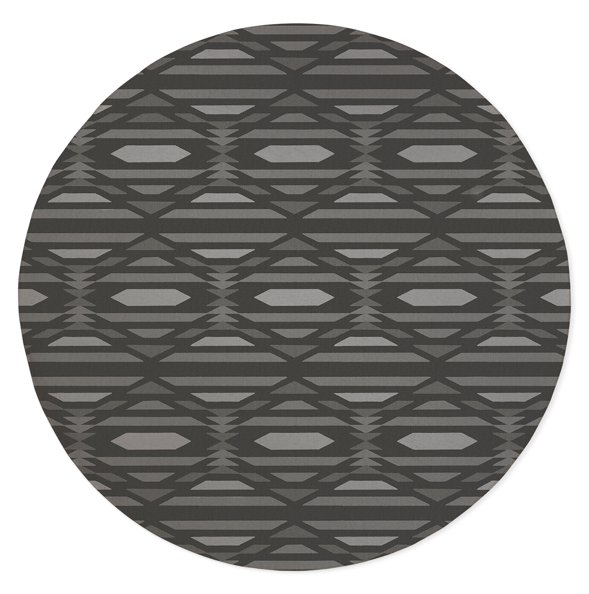 OPTIC CHARCOAL Outdoor Rug By Kavka Designs - Walmart.com