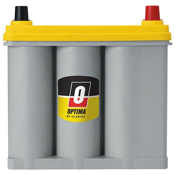 OPTIMA YellowTop AGM Dual Purpose Battery, Group Size 51R, 12 Volt 450 ...