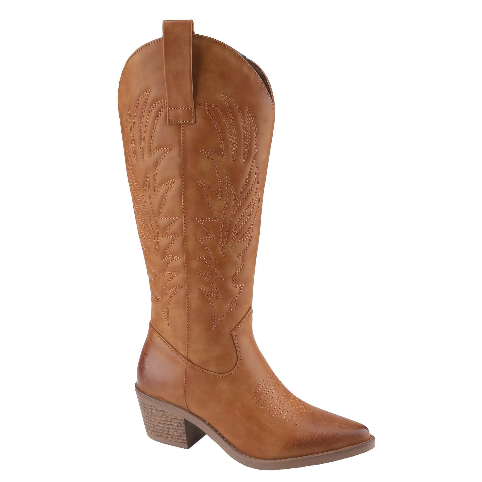 【OPTIONS-1】Unilady Women's Cowboy Western Cowgirl Boots Embroidered ...