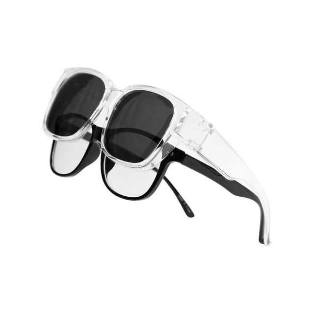 OPTOFENDY Unisex over Glasses Sunglasses, Polarized Sunglasses over ...