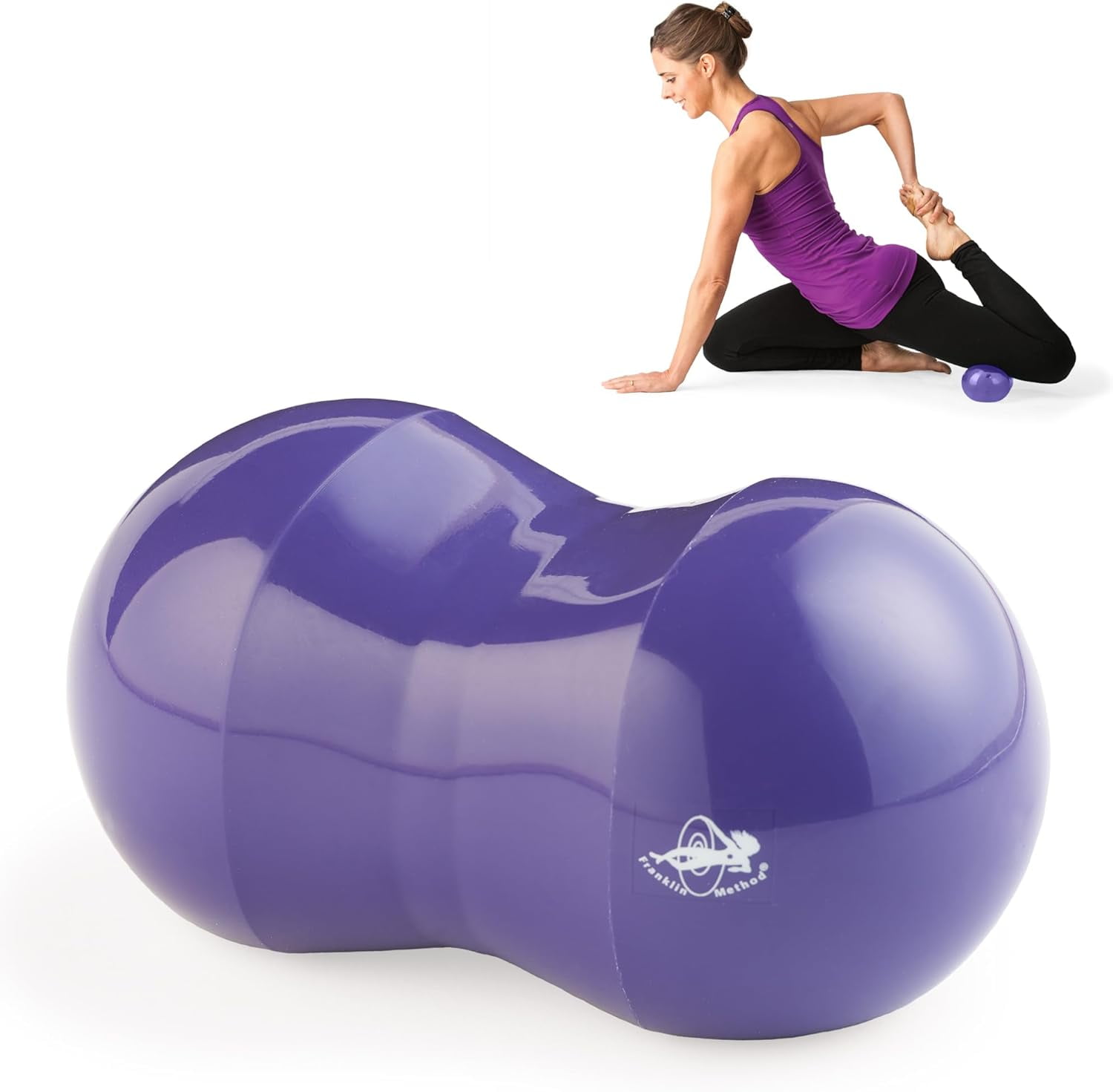 OPTP Franklin Method Fascia Roll – Water-Filled Peanut Roller Massage Tool for Muscle Tension ...