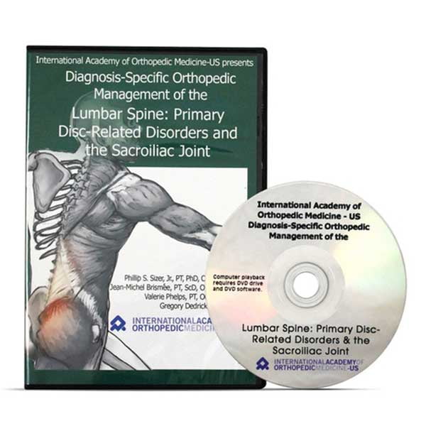 OPTP IAOM Lumbar Spine Primary Disc & SI Joint DVD - Walmart.com