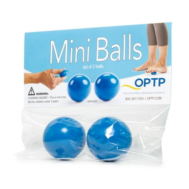 OPTP Mini Balls - MSF2 Vinyl Air-Filled Self-Massage Ball Set for Hand ...