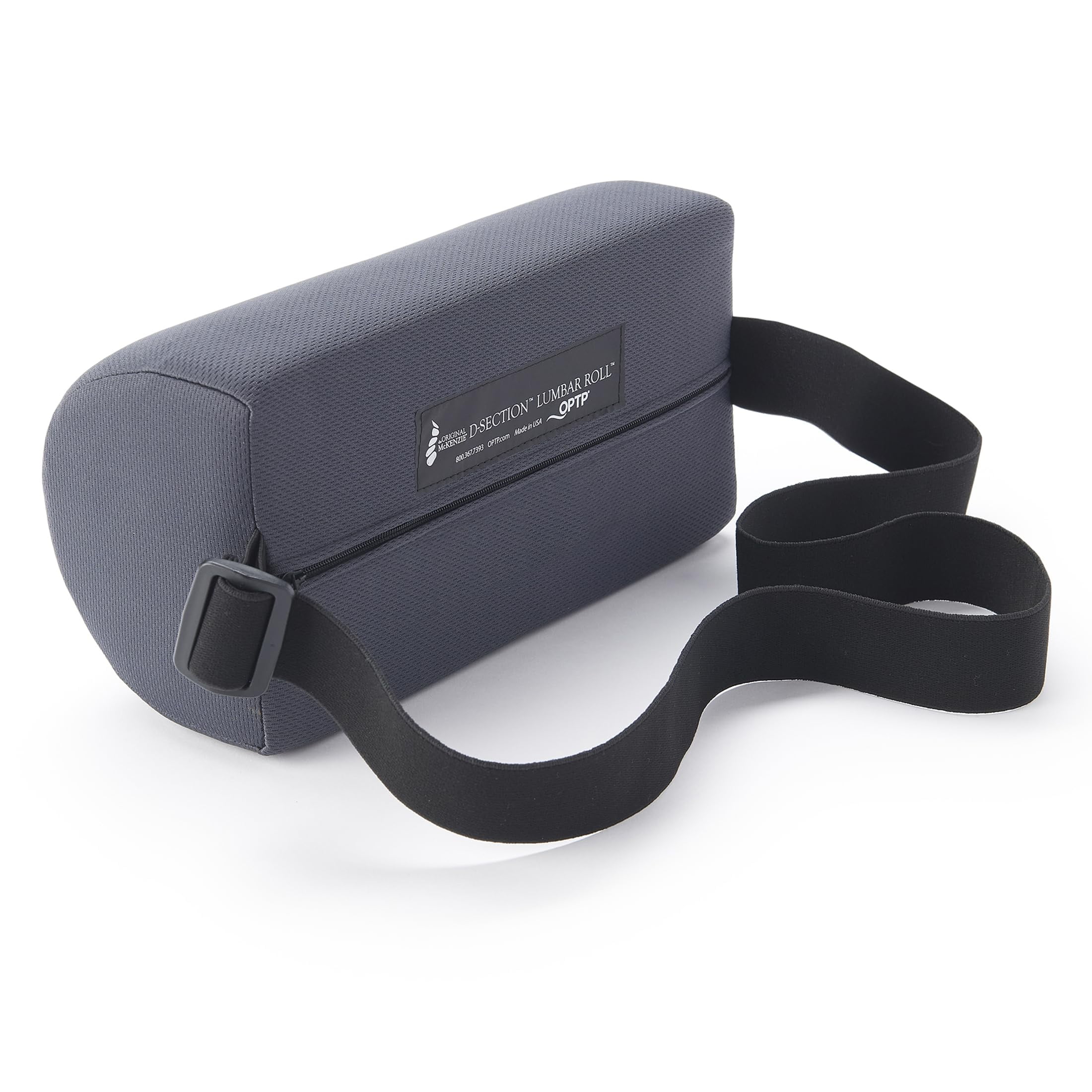 OPTP McKenzie D-Section Lumbar Roll – USA-Made Back Support Pillow for ...