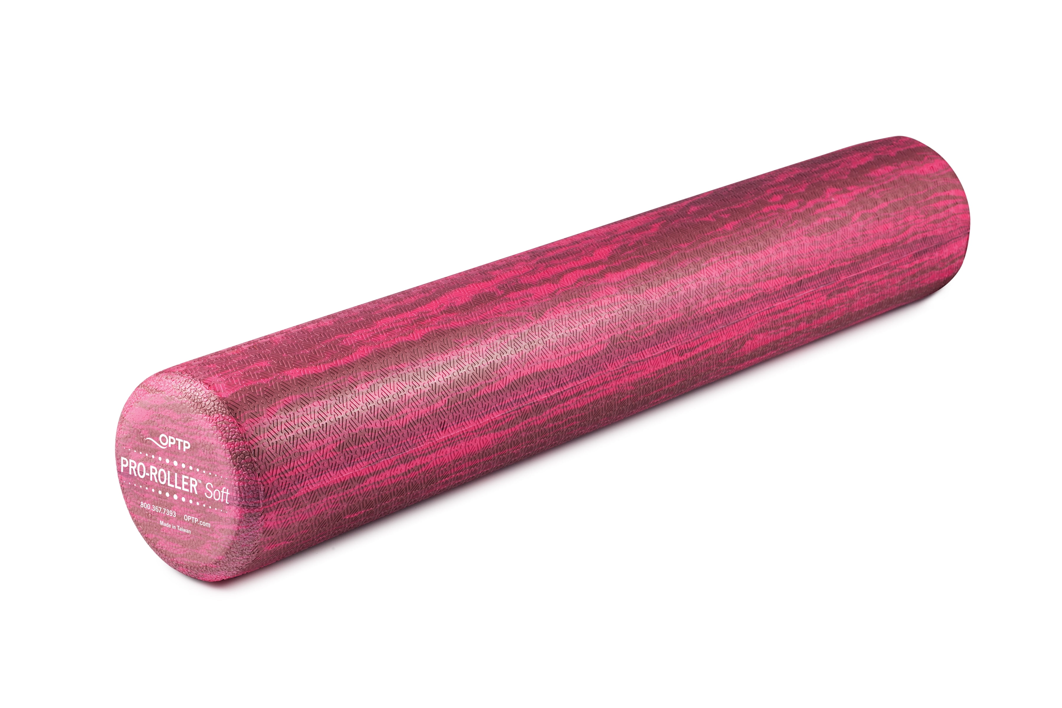 Optp Pro Roller Soft Density Foam Roller Pink 36 X 6