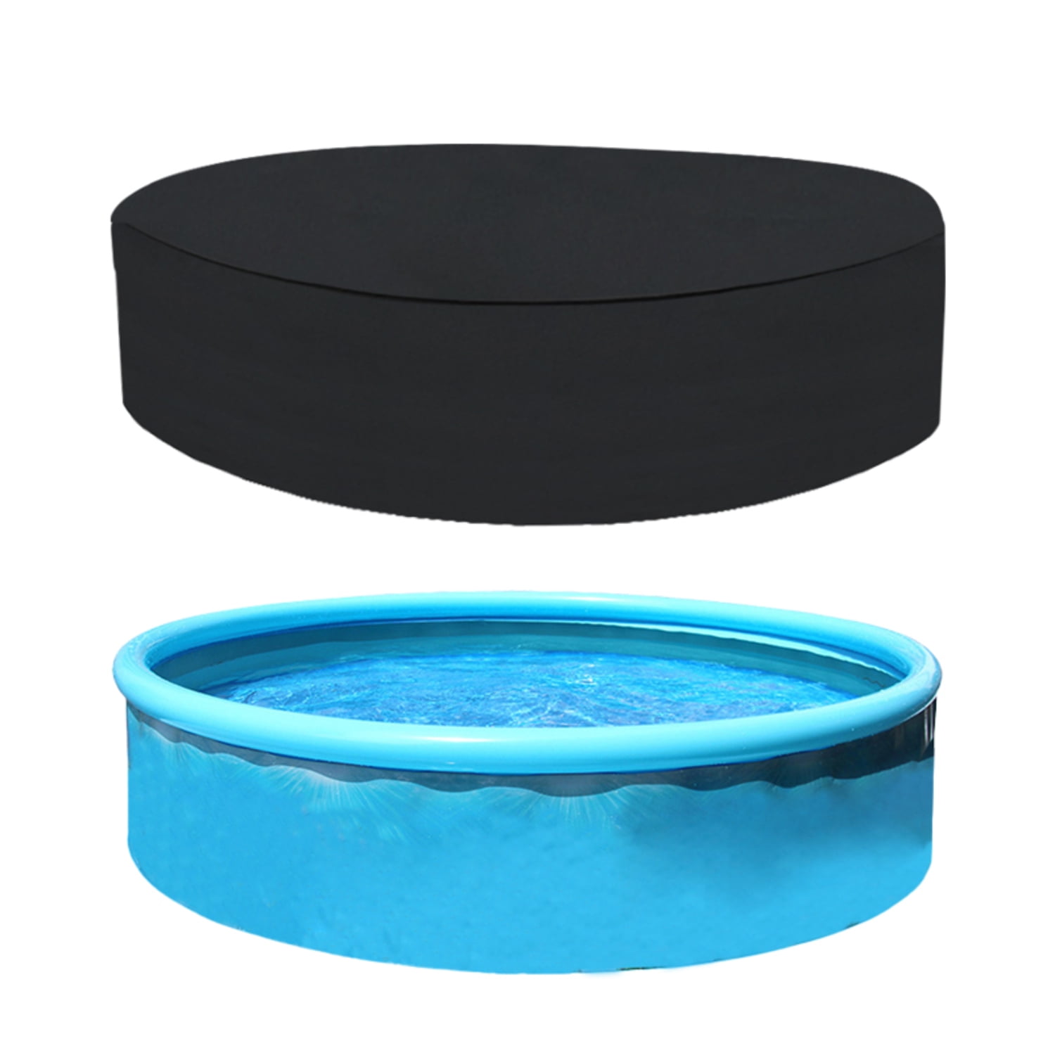 OPTUTUS 6FT Round Pool Cover – Waterproof Oxford Fabric with Drawstring ...