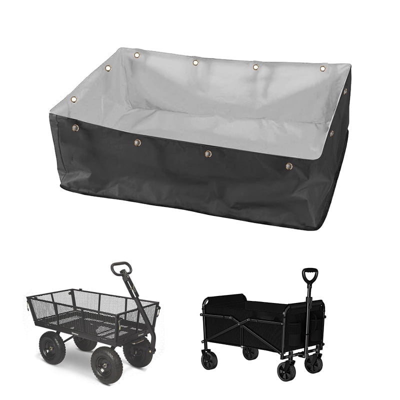 OPTUTUS Wagon Liner for Folding Utility Cart – 35×24×12 inch Camping ...