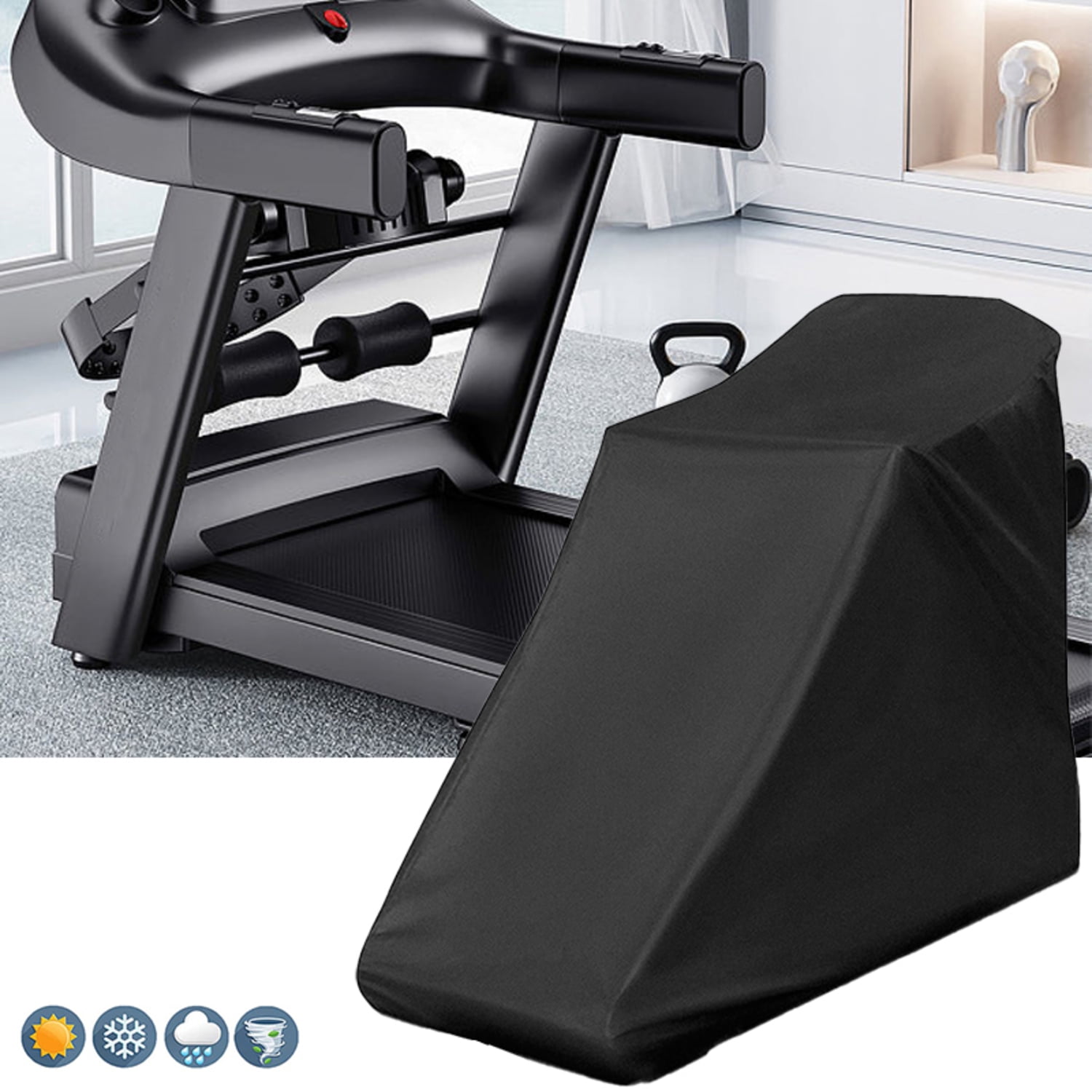 OPTUTUS Heavy-Duty Waterproof Treadmill Cover | Durable Oxford Fabric ...