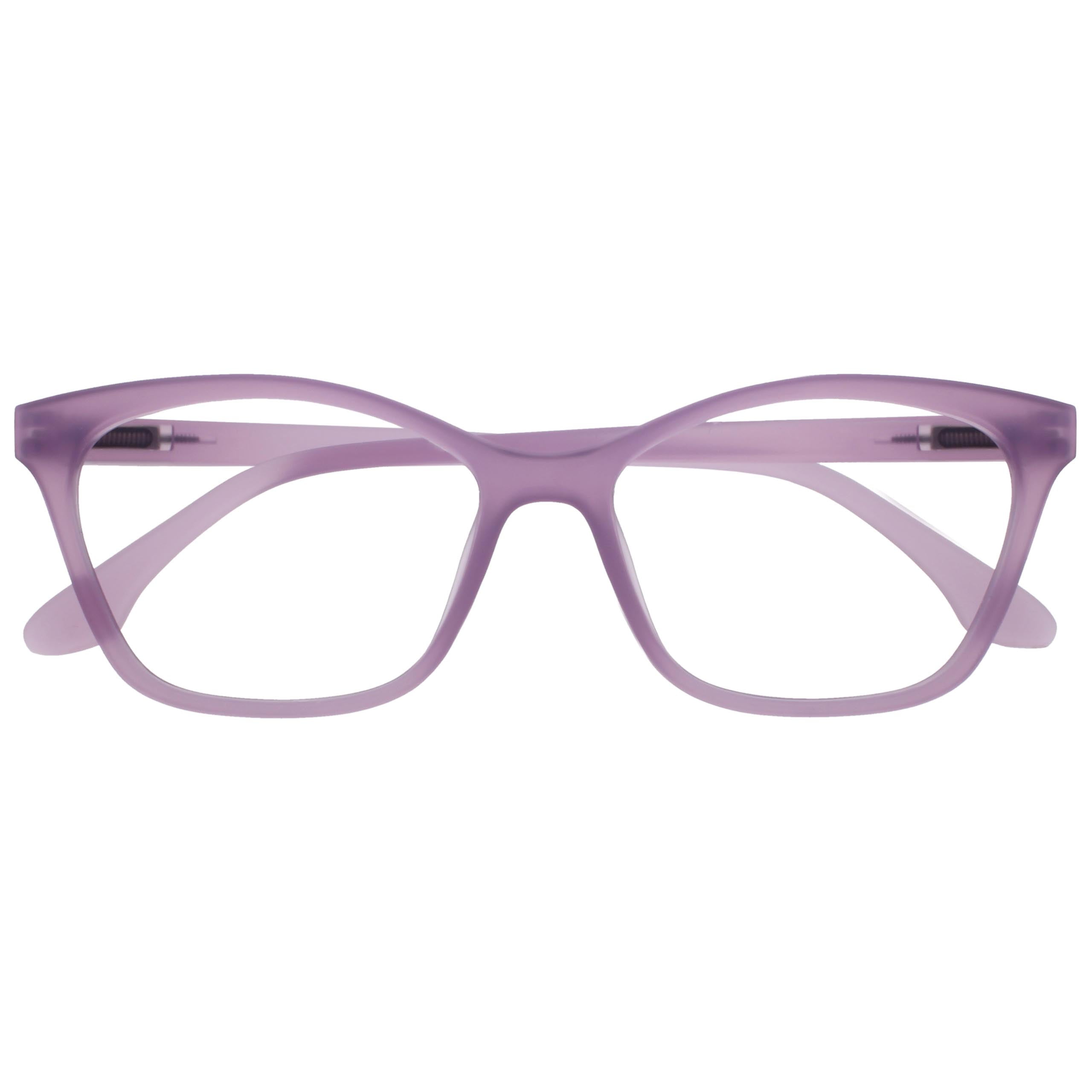 OPULIZE KAT Reading Glasses - Cat-Eye Frame - Matte Purple - Men ...