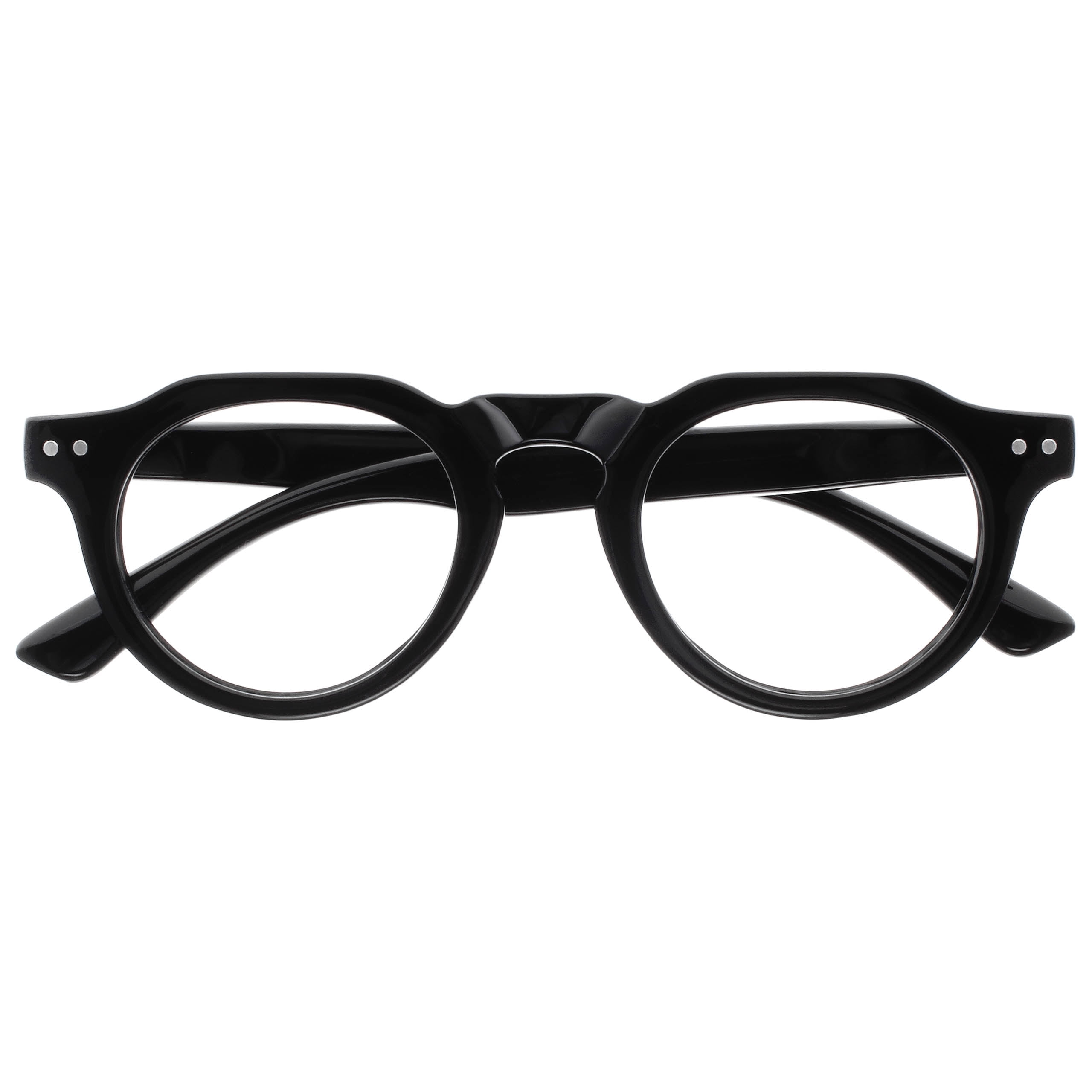 OPULIZE RIO Blue Light Blocking Reading Glasses - Flat Top Frame ...