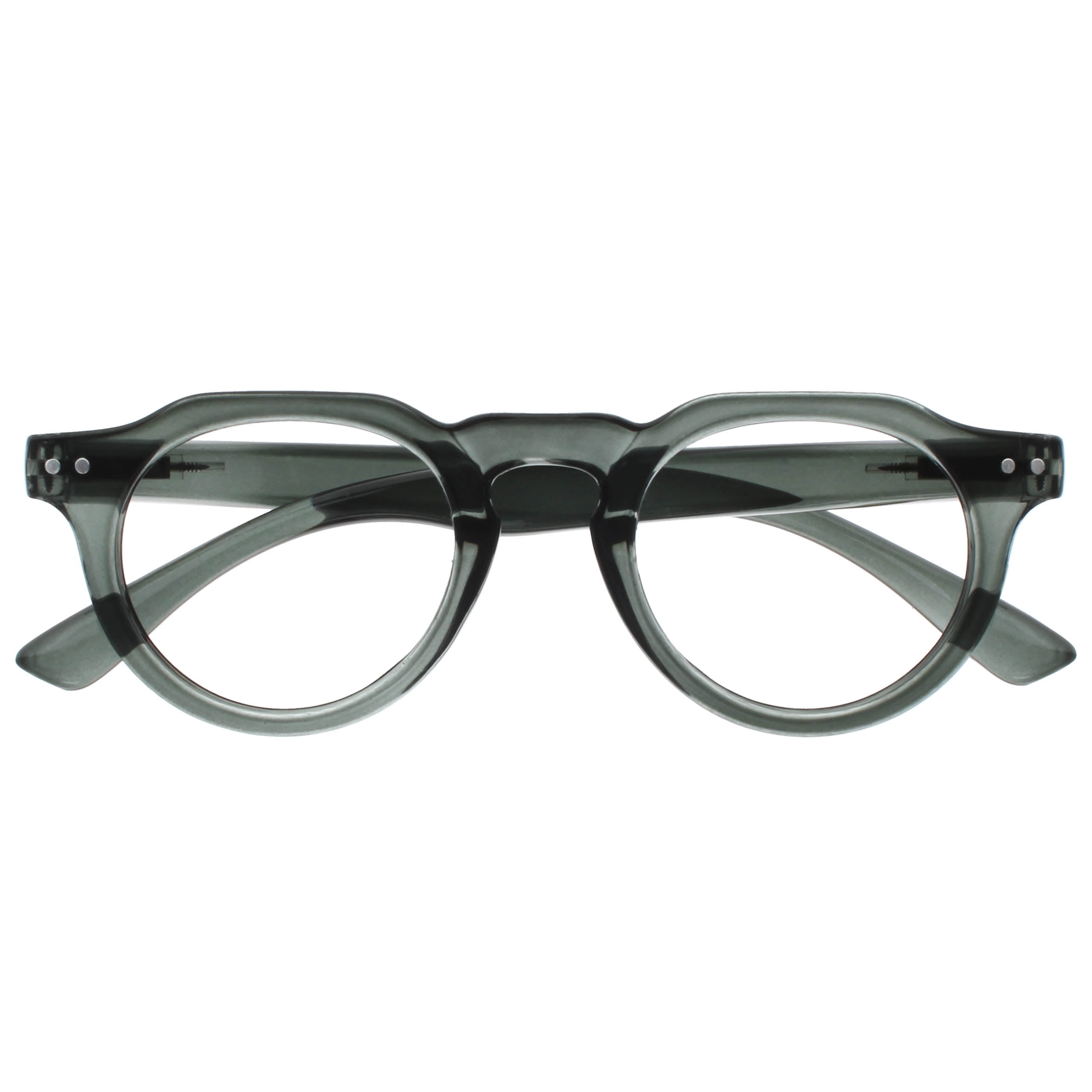 OPULIZE RIO Blue Light Blocking Reading Glasses - Flat Top Frame ...