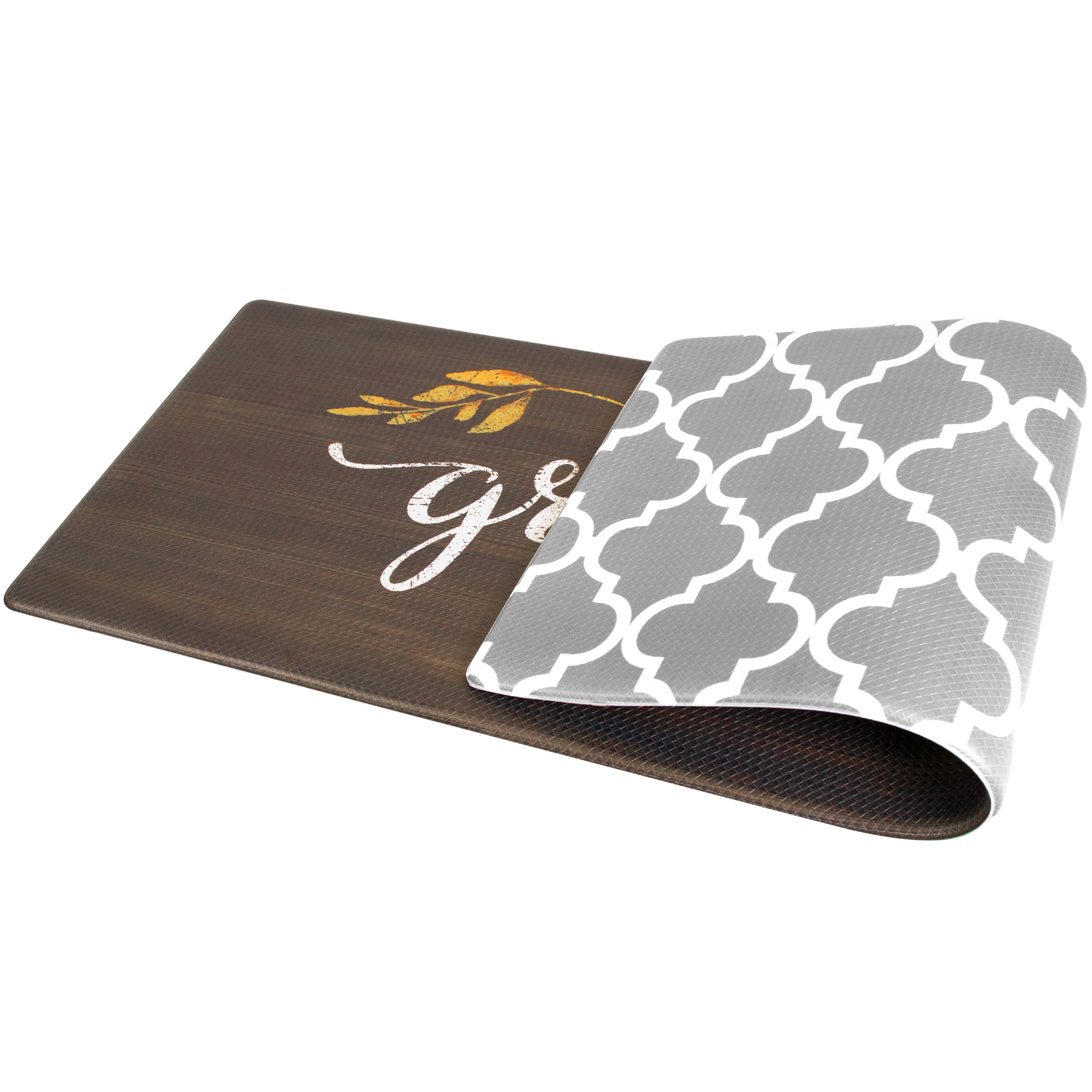 OPUX Anti Fatigue Kitchen Floor Mat, Reversible Cushioned Memory Foam ...