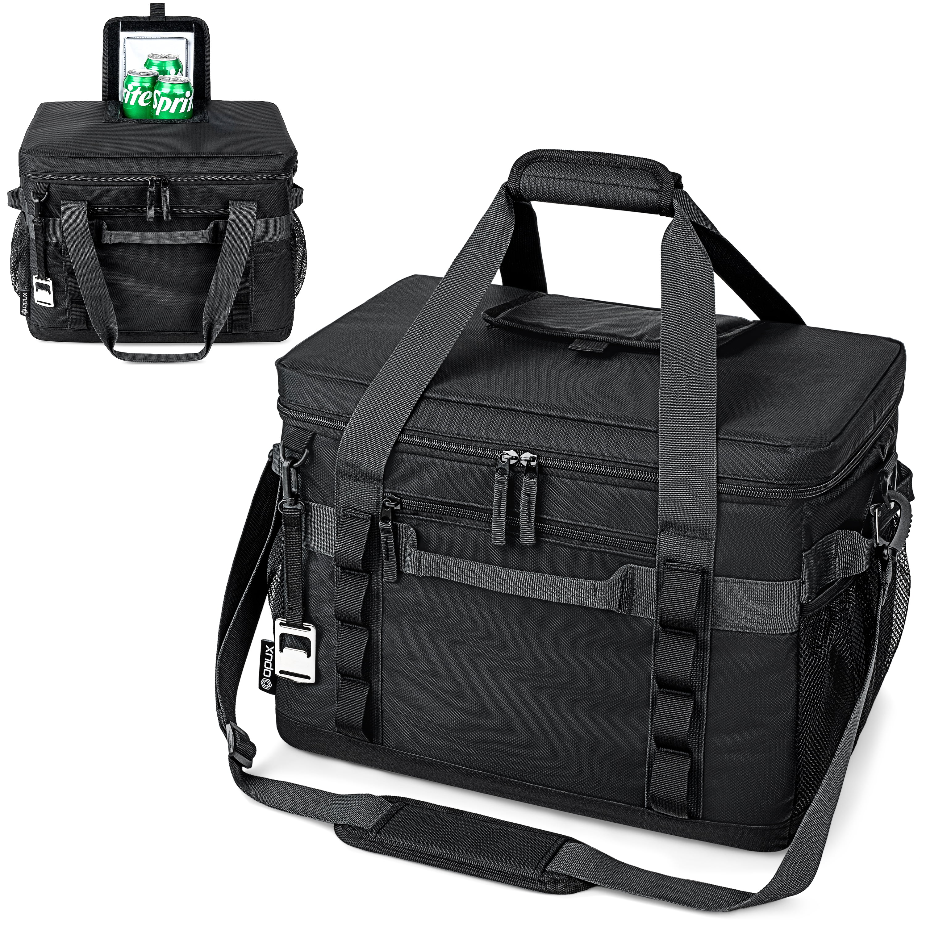 OPUX Cooler Bag, 60 Cans Insulated Soft Collapsible Portable Cooler ...