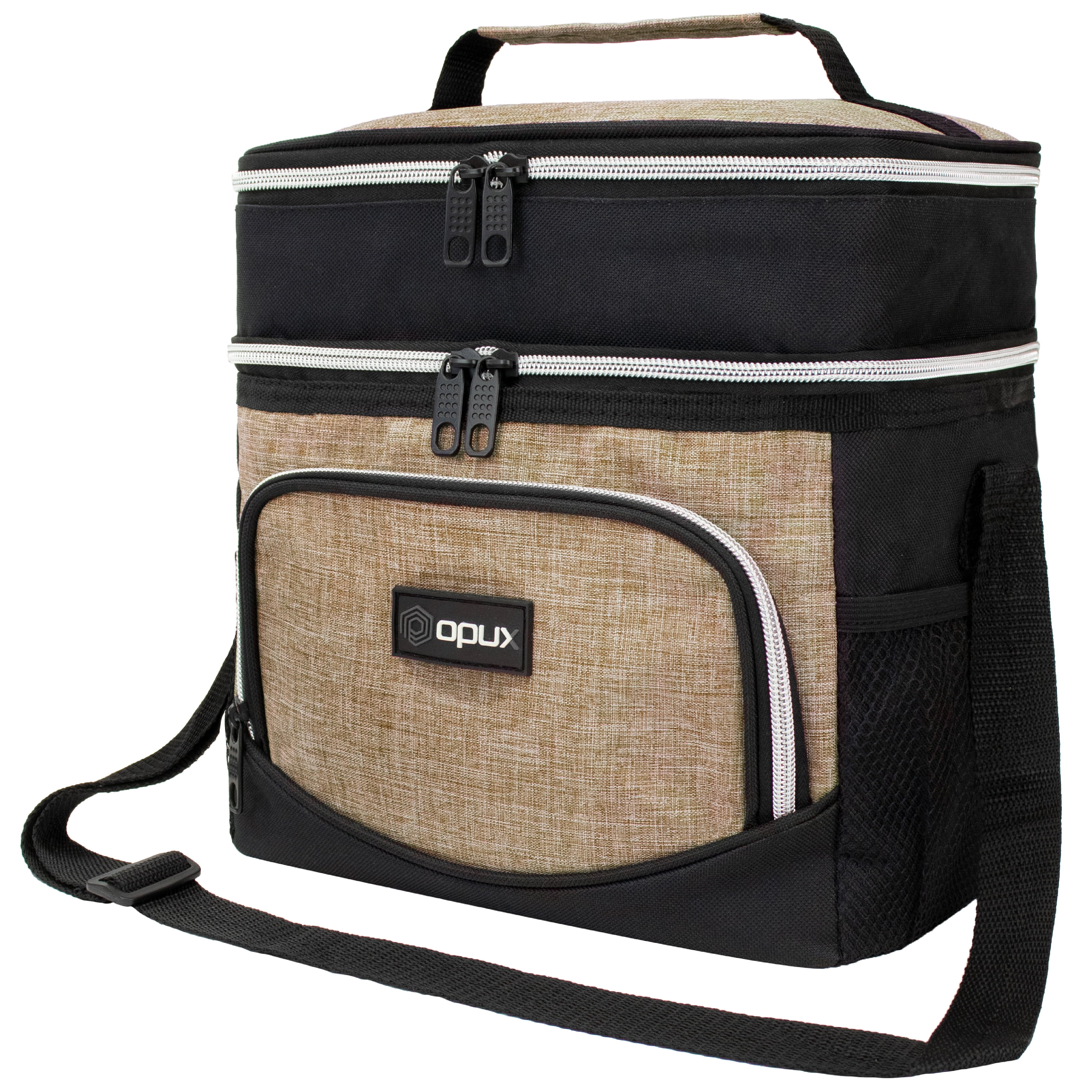 OPUX Insulated Lunch Box | Dual Compartment | Leakproof | Office Work ...